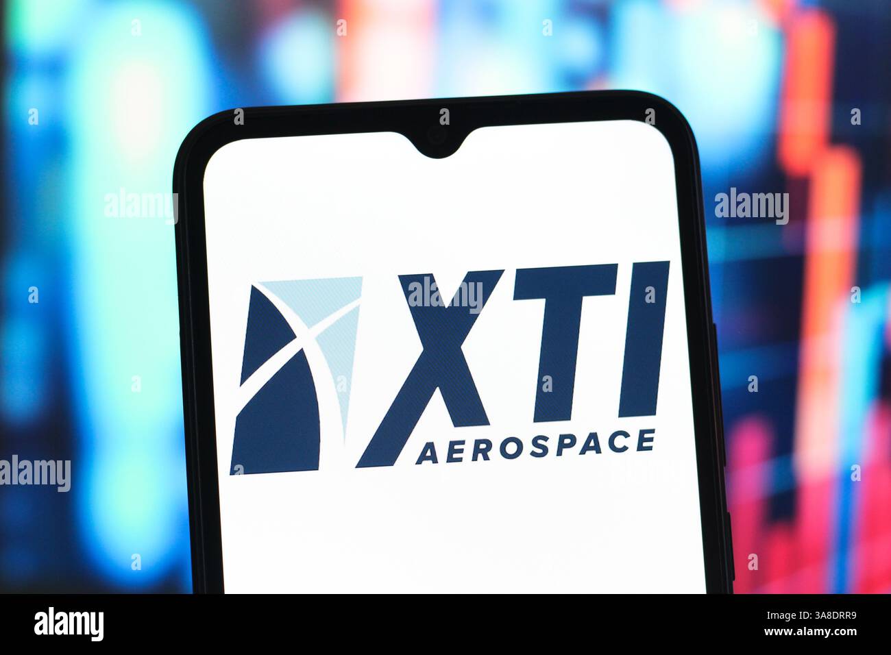 Canada. 28th Mar, 2025. In this photo illustration, the XTI Aerospace ...