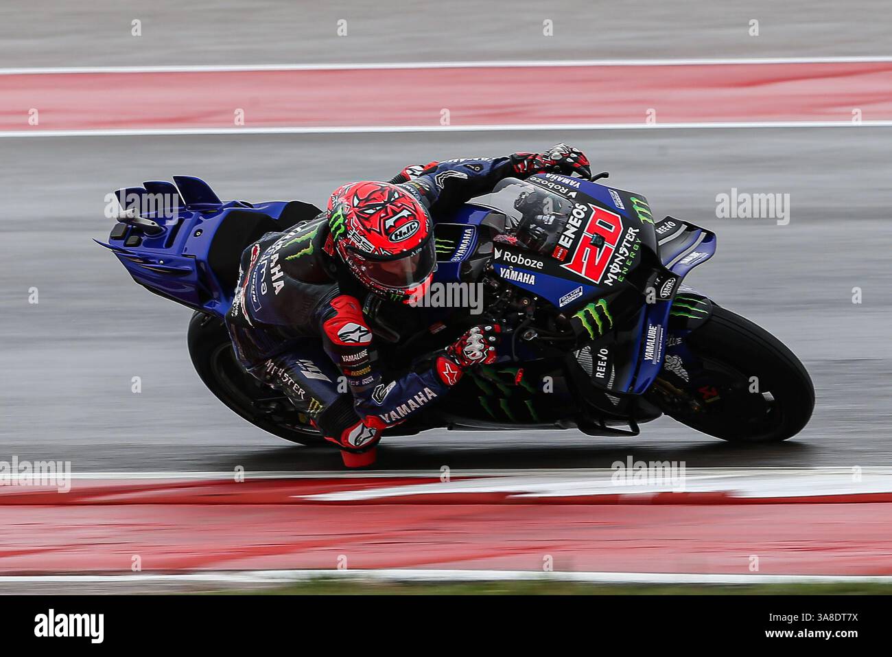 Austin, Texas, USA. 28th Mar, 2025. FABIO QUARTARARO (20) in action ...