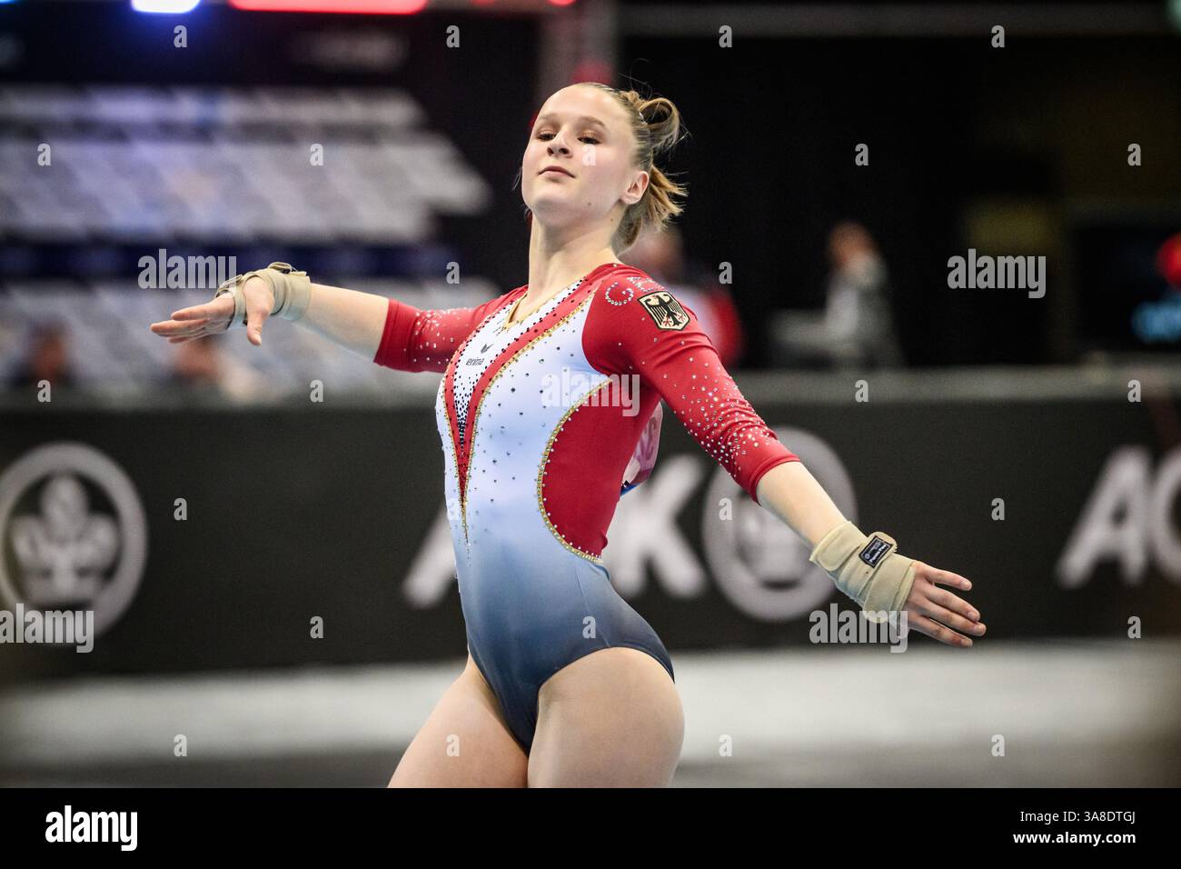 Stuttgart, Deutschland. 28th Mar, 2025. Silja Stoehr (GER, SG ...