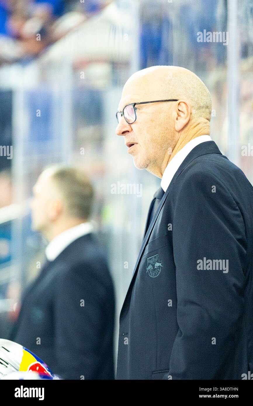 München, Deutschland 28. März 2025: Penny DEL - 2024/2025 - Playoff 1/4 ...