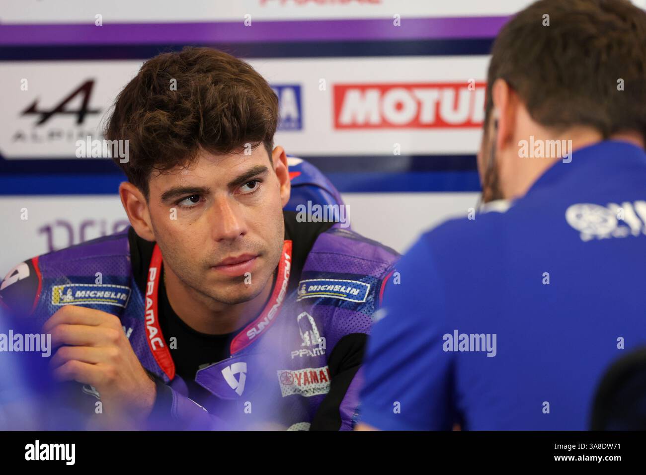 AUSTIN, TX - MARCH 28: Adusto Fernandez (7) of Spain and Prima Pramac ...