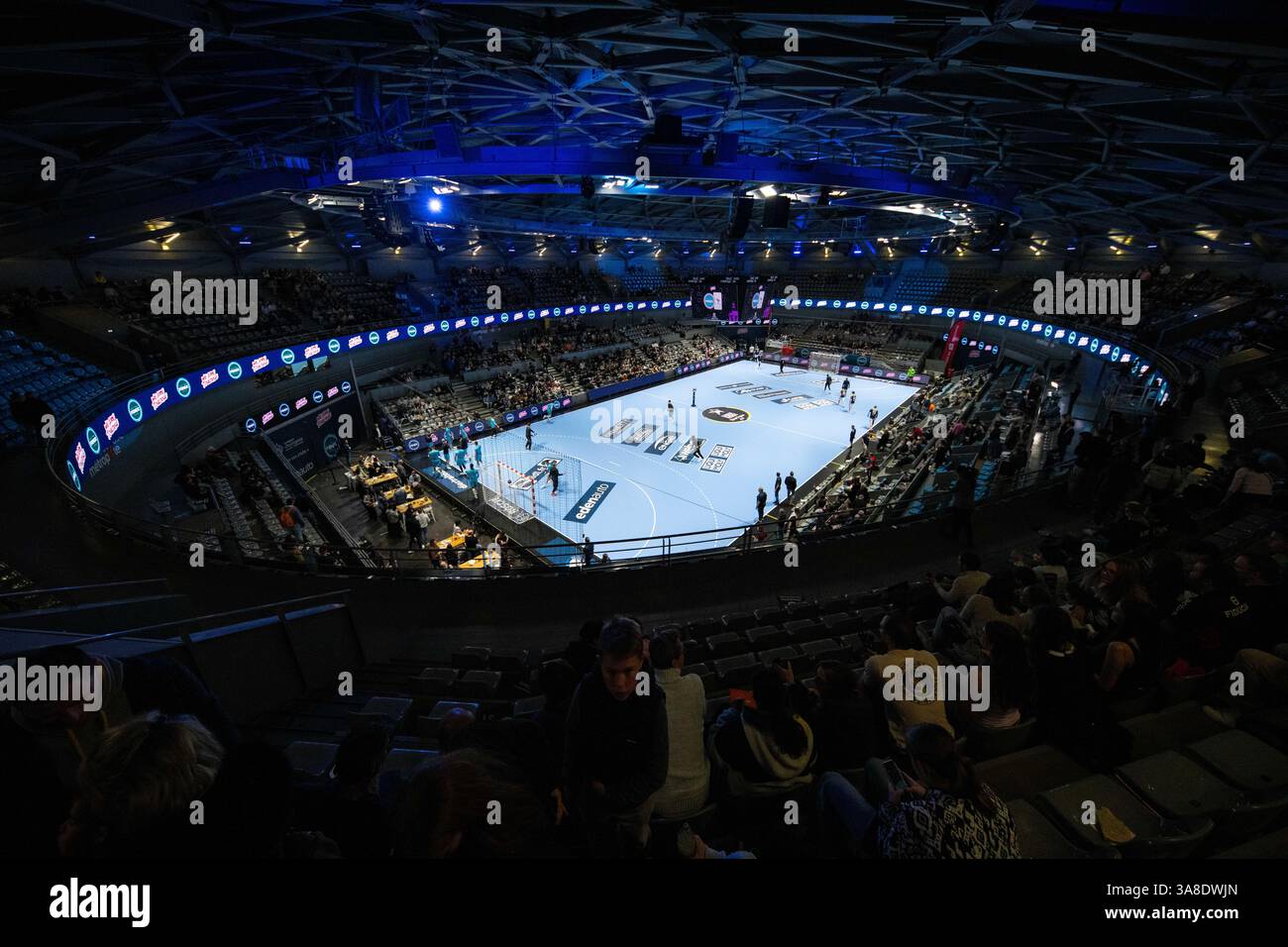 General view Palais des Sports of Toulouse during the French ...