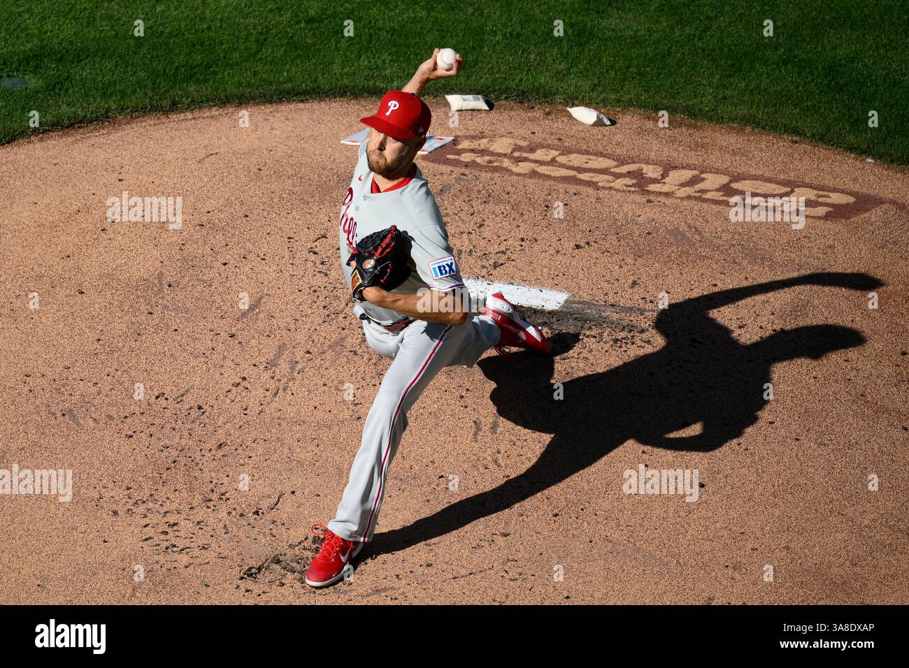 Philadelphia Phillies starting pitcher Zack Wheeler (45) in action ...
