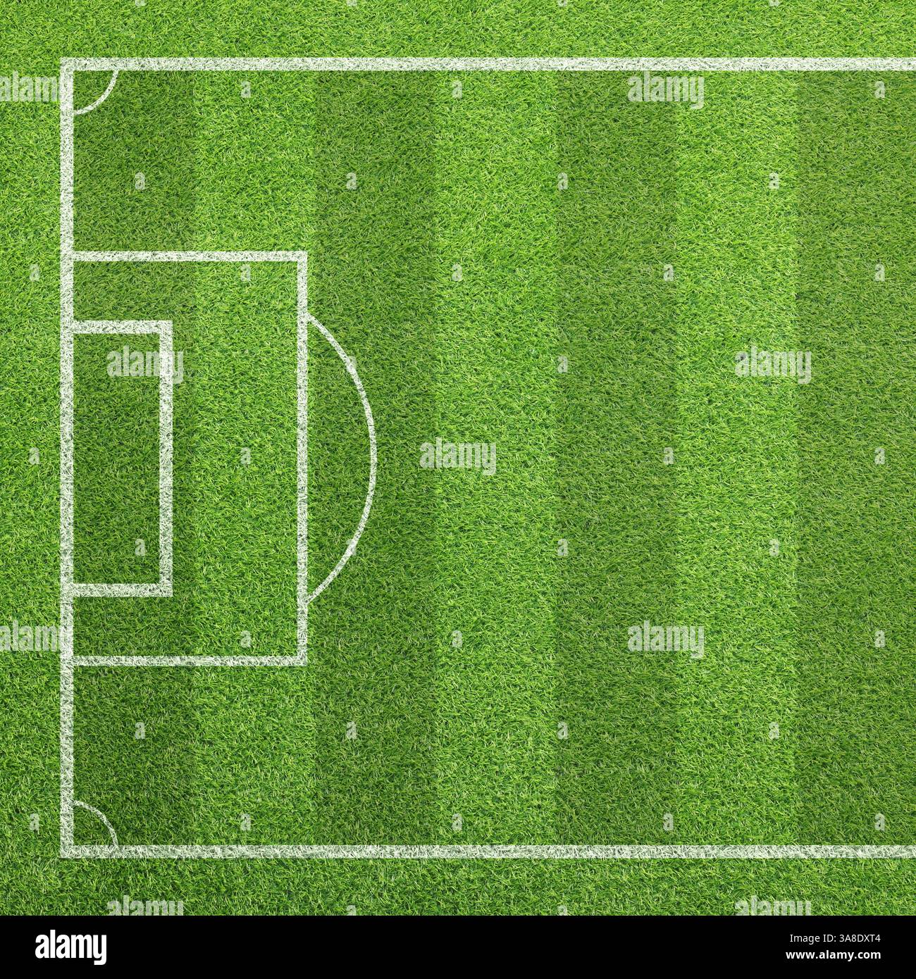 Penalty area markings hi-res stock photography and images - Alamy