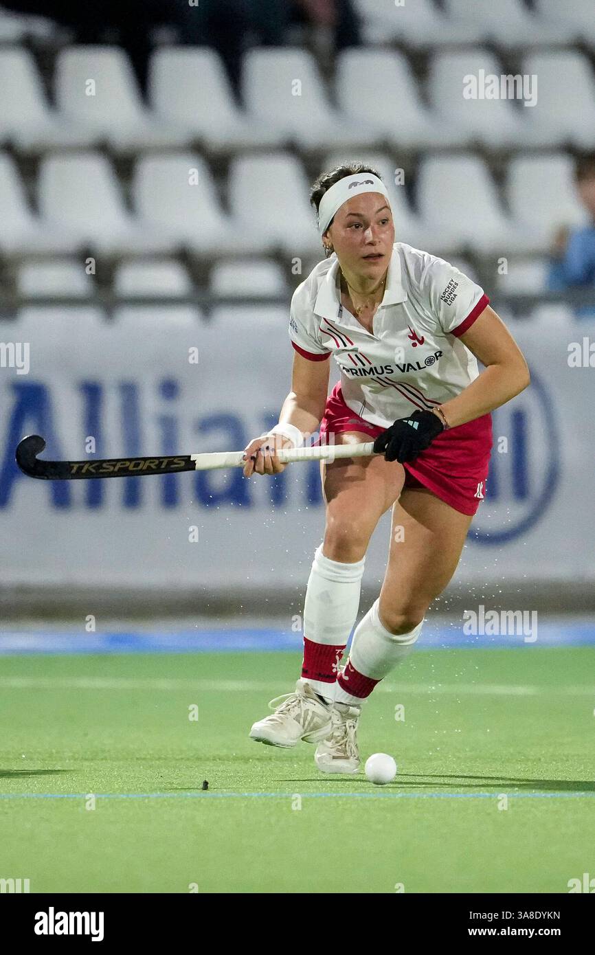 Mannheim, Deutschland. 28th Mar, 2025. Antonia Landgrebe (TSVMH, 16 ...