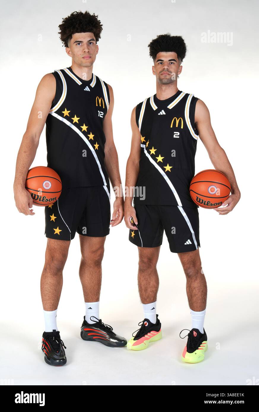 BROOKLYN, NY - MARCH 28: McDonalds High School All Americans Cameron ...