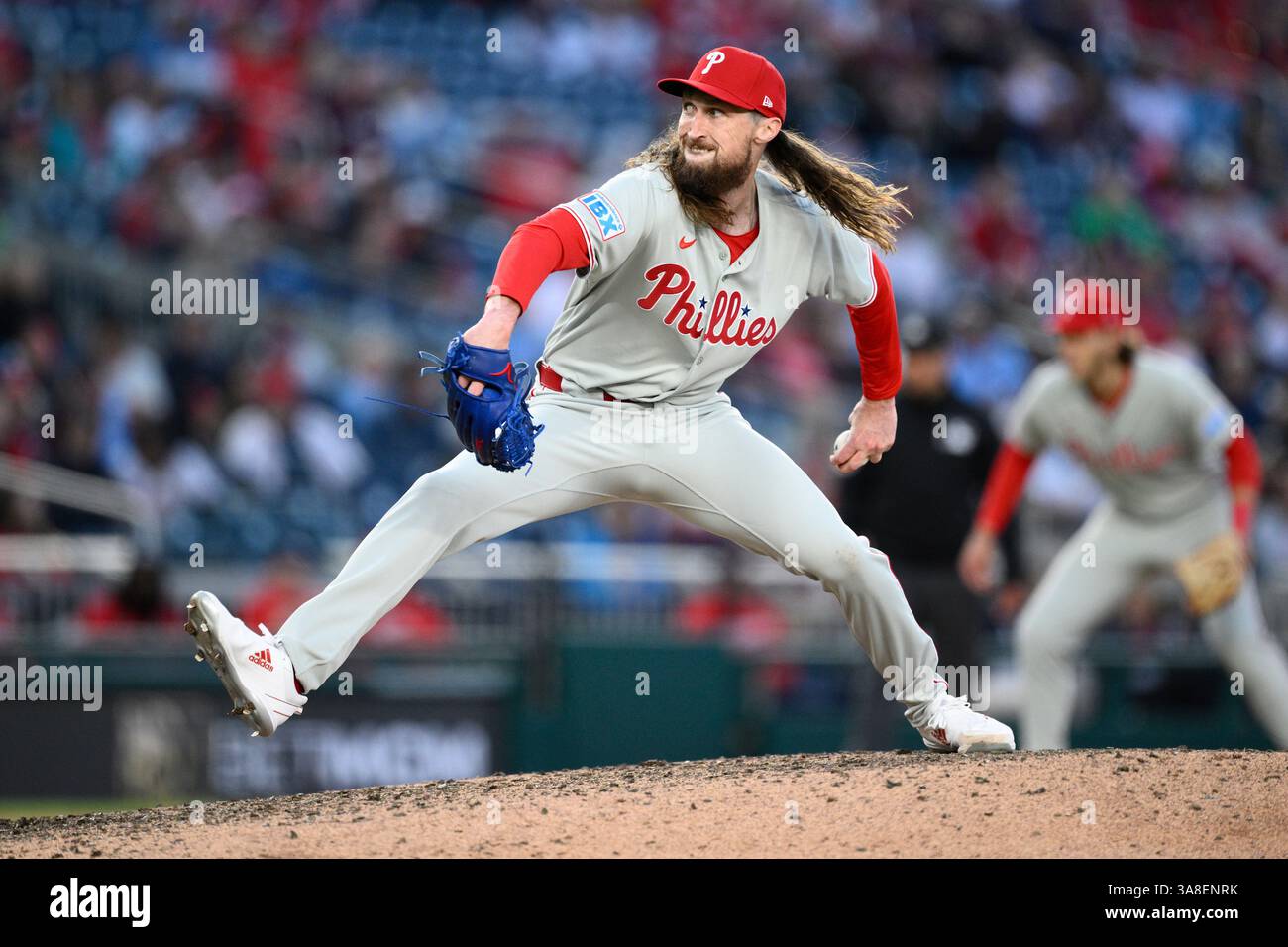 Philadelphia Phillies relief pitcher Matt Strahm (25) in action during ...