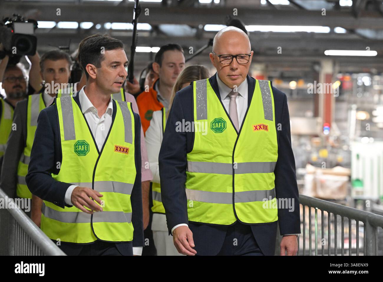 Brisbane, Australia. 29th Mar, 2025. Liberal candidate for Brisbane ...