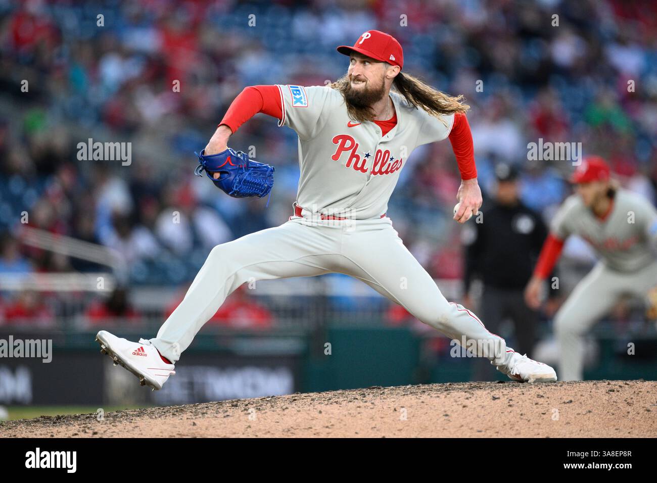 Philadelphia Phillies relief pitcher Matt Strahm (25) in action during ...