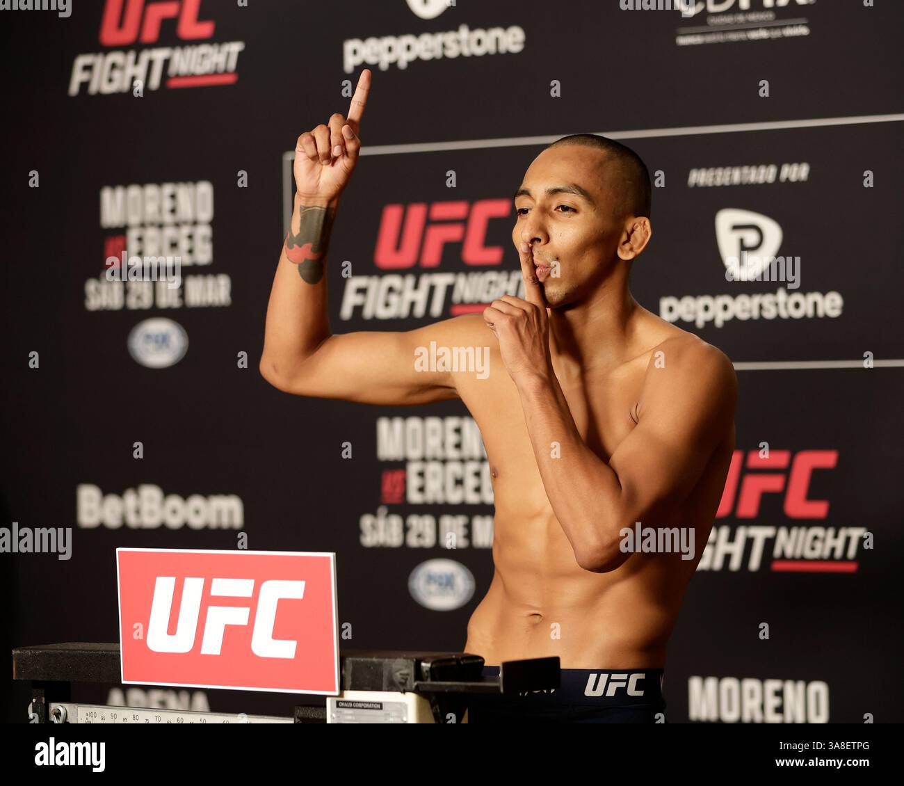 Mexico City, Mexico, MEX. 28th Mar, 2025. KEVIN BORJAS poses on the ...