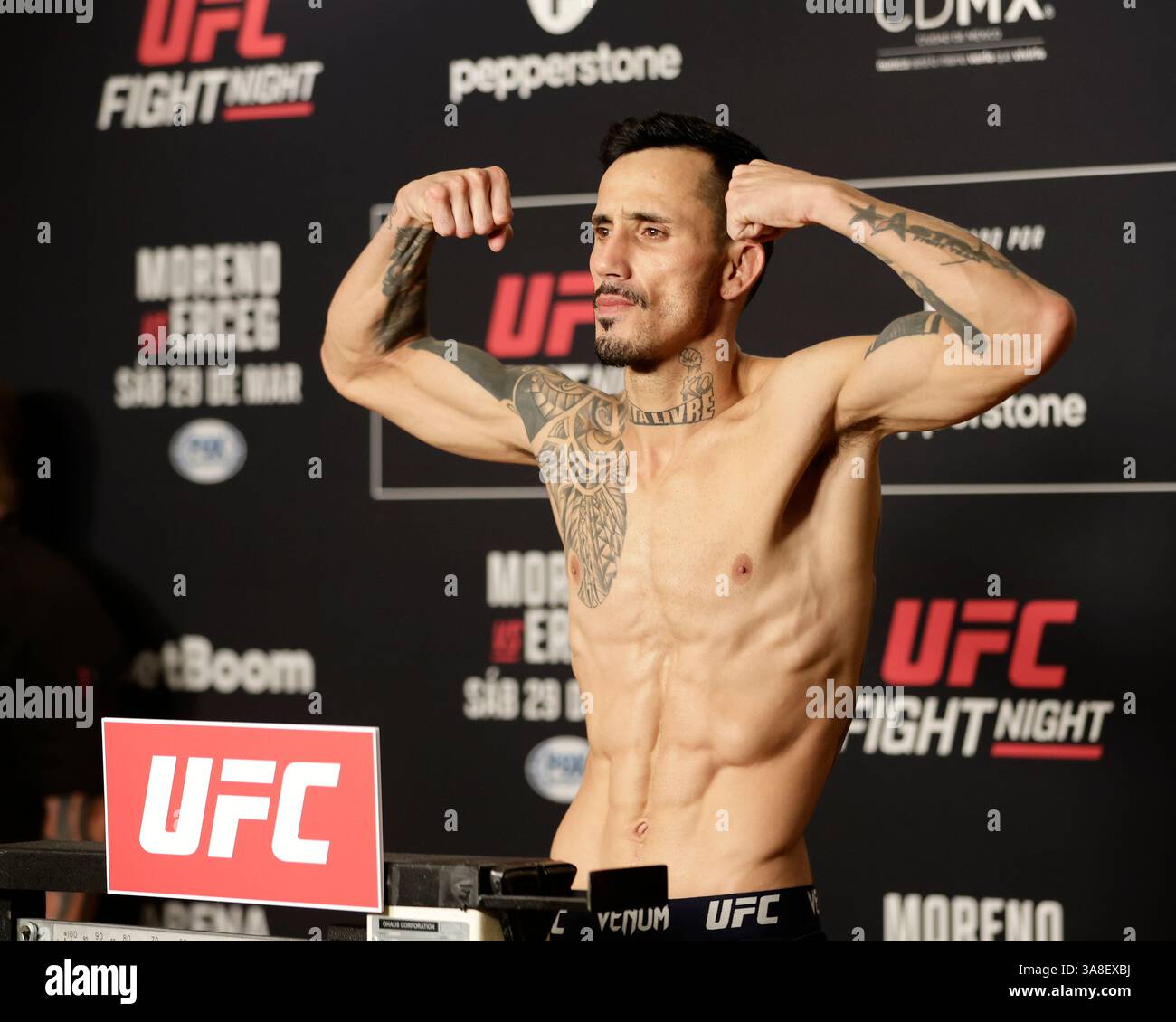 Mexico City, Mexico, MEX. 28th Mar, 2025. SAIMON OLIVEIRA poses on the ...