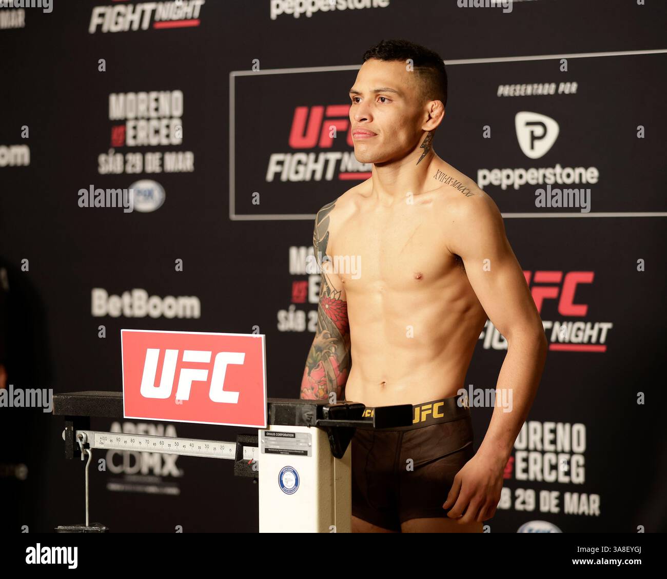 Mexico City, Mexico, MEX. 28th Mar, 2025. RONALDO RODRIGUEZ poses on ...