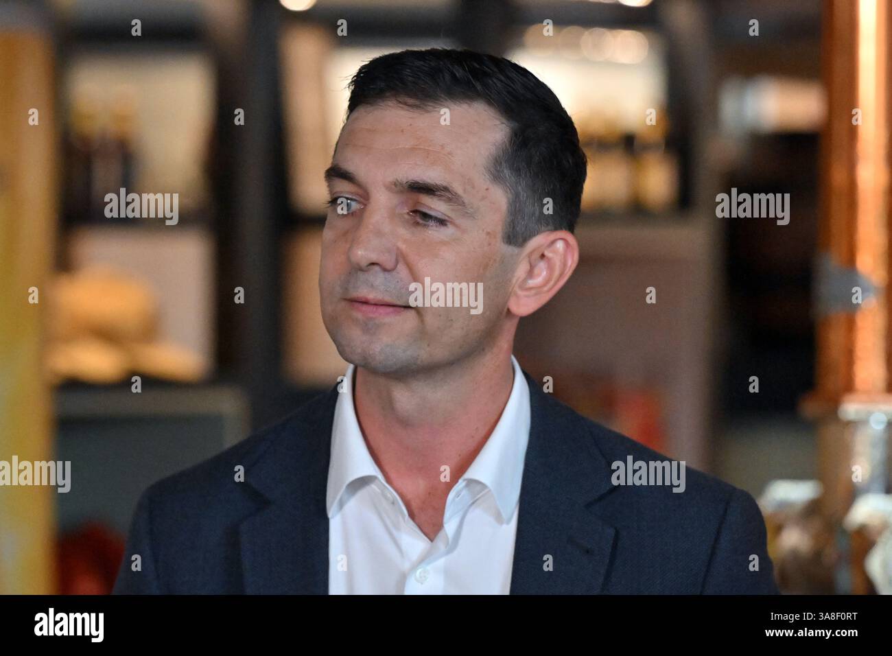 Brisbane, Australia. 29th Mar, 2025. Liberal candidate for Brisbane ...