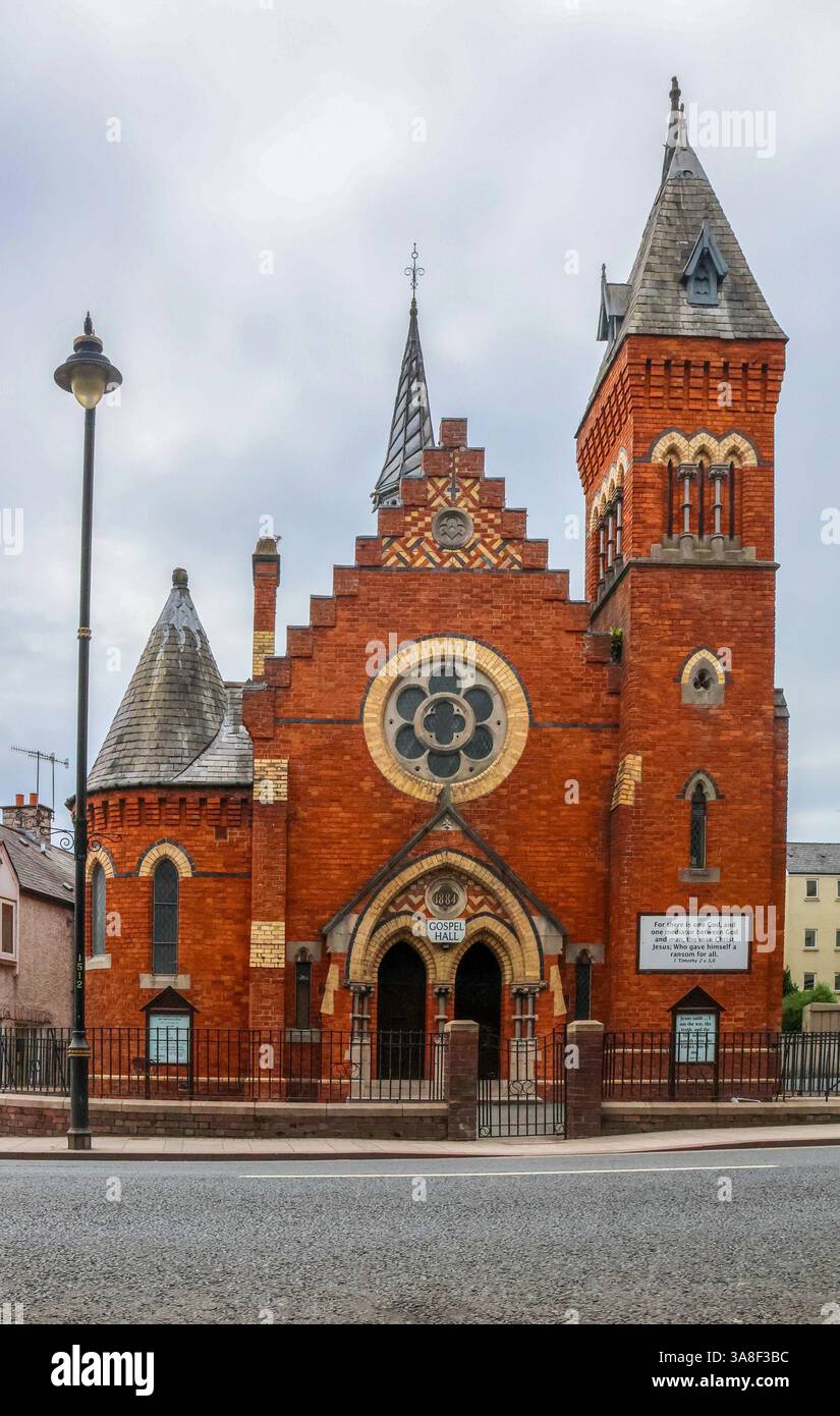 Religious building Armagh exterior of the Gospel Hall The Mall West ...