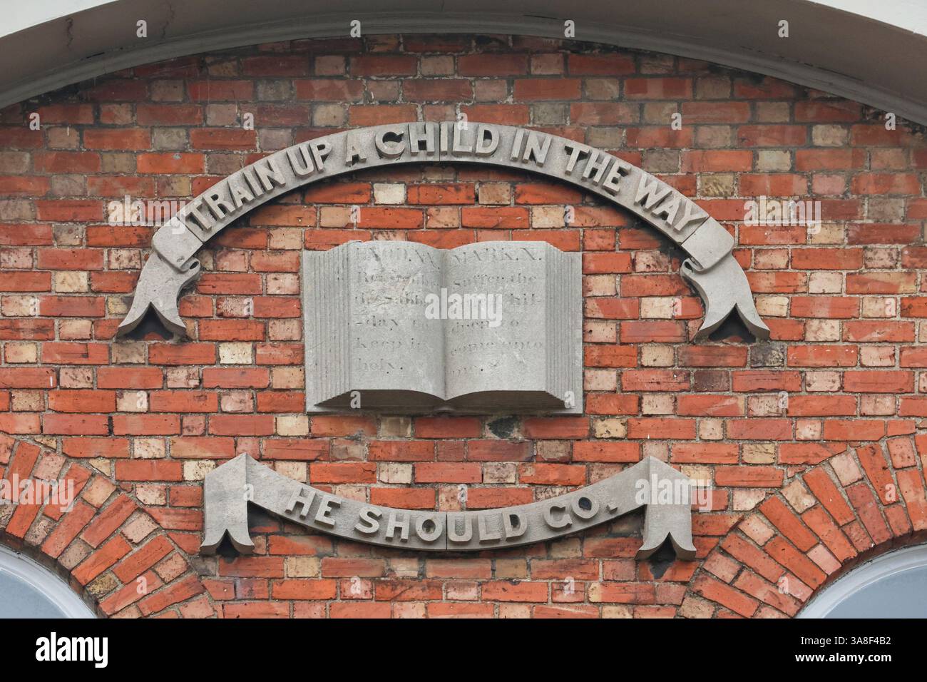 Bible verse building armagh hi-res stock photography and images - Alamy