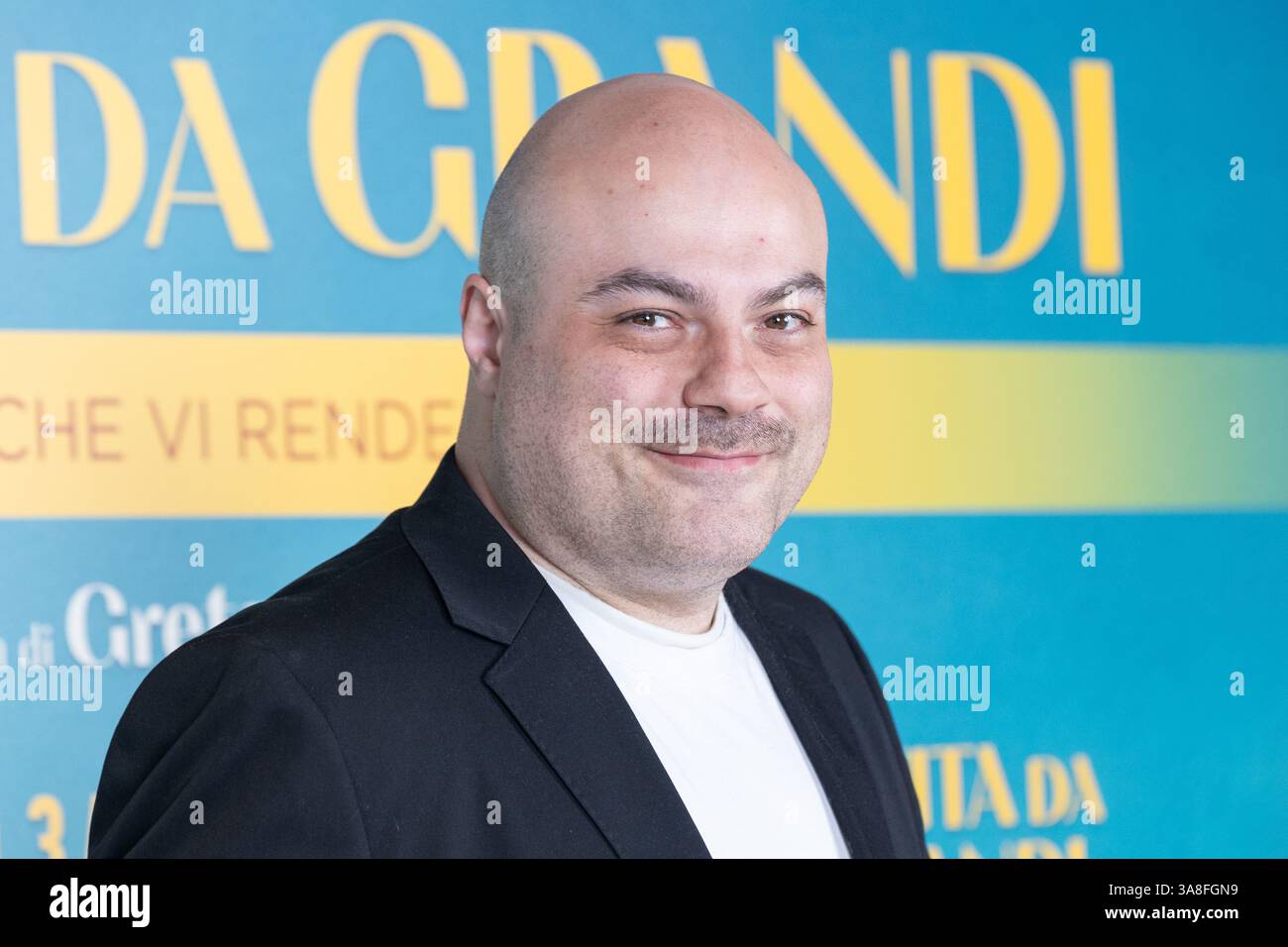 March 28, 2025, Rome, Italy: Actor Yuri Tuci attends the photocall of ...