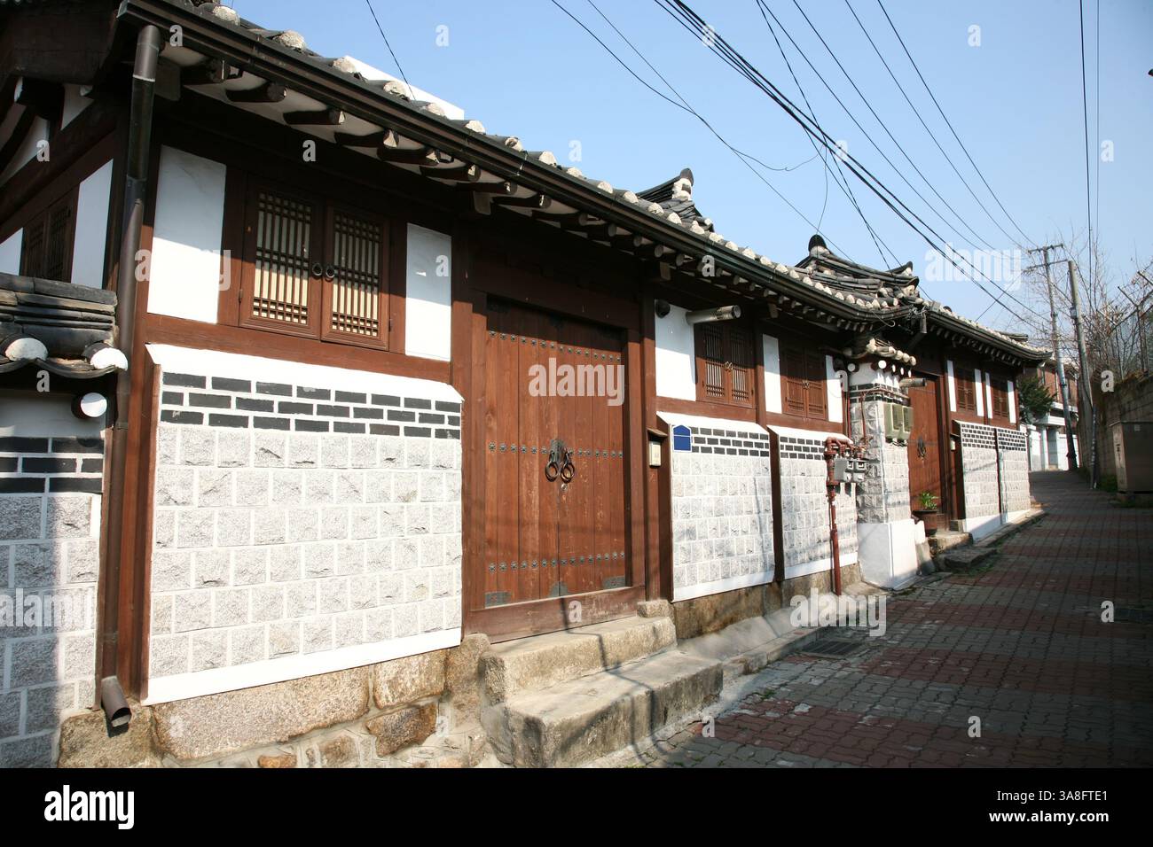 Bukchon Hanok Village in Seoul features narrow alleys and well ...