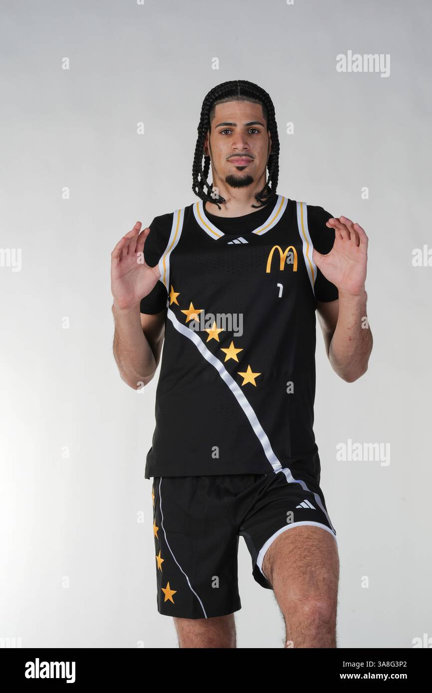 BROOKLYN, NY - MARCH 28: McDonalds High School All American Shon Abaev ...