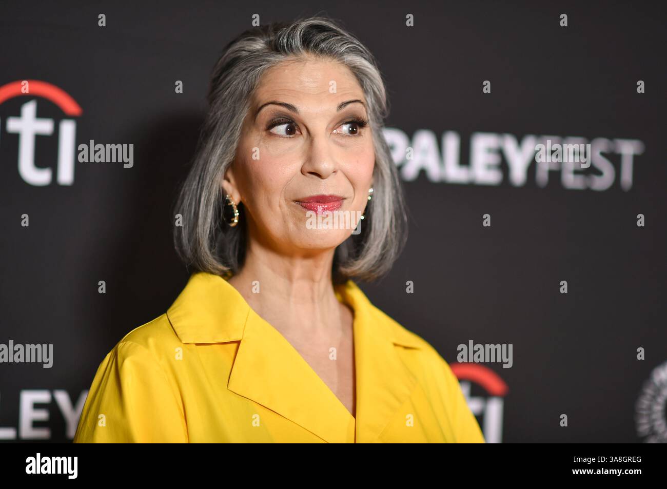 Rose Abdoo arrives at a screening of "Hacks" during PaleyFest, on ...