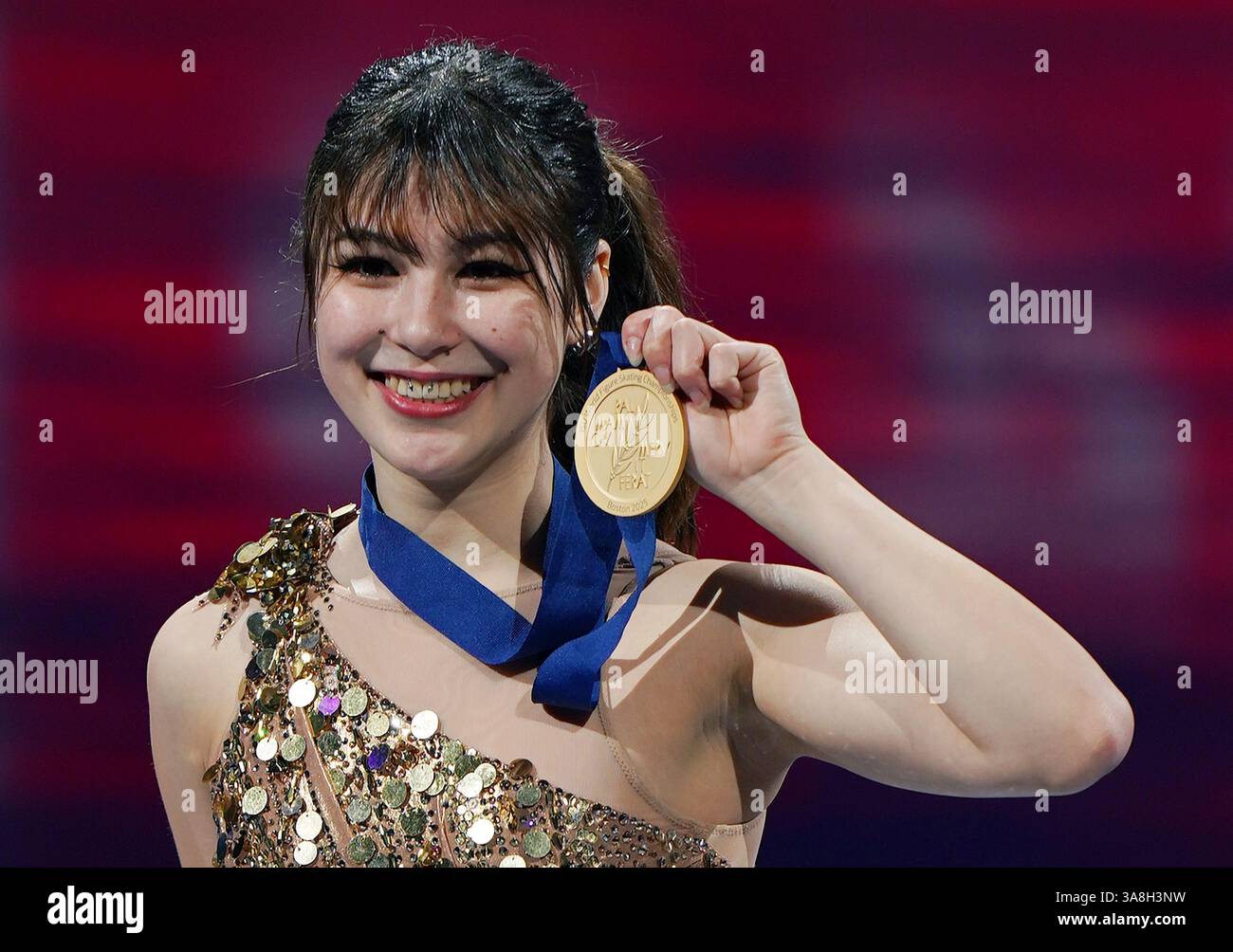 Boston, United States. 28th Mar, 2025. Gold Medalist in the Women's ...
