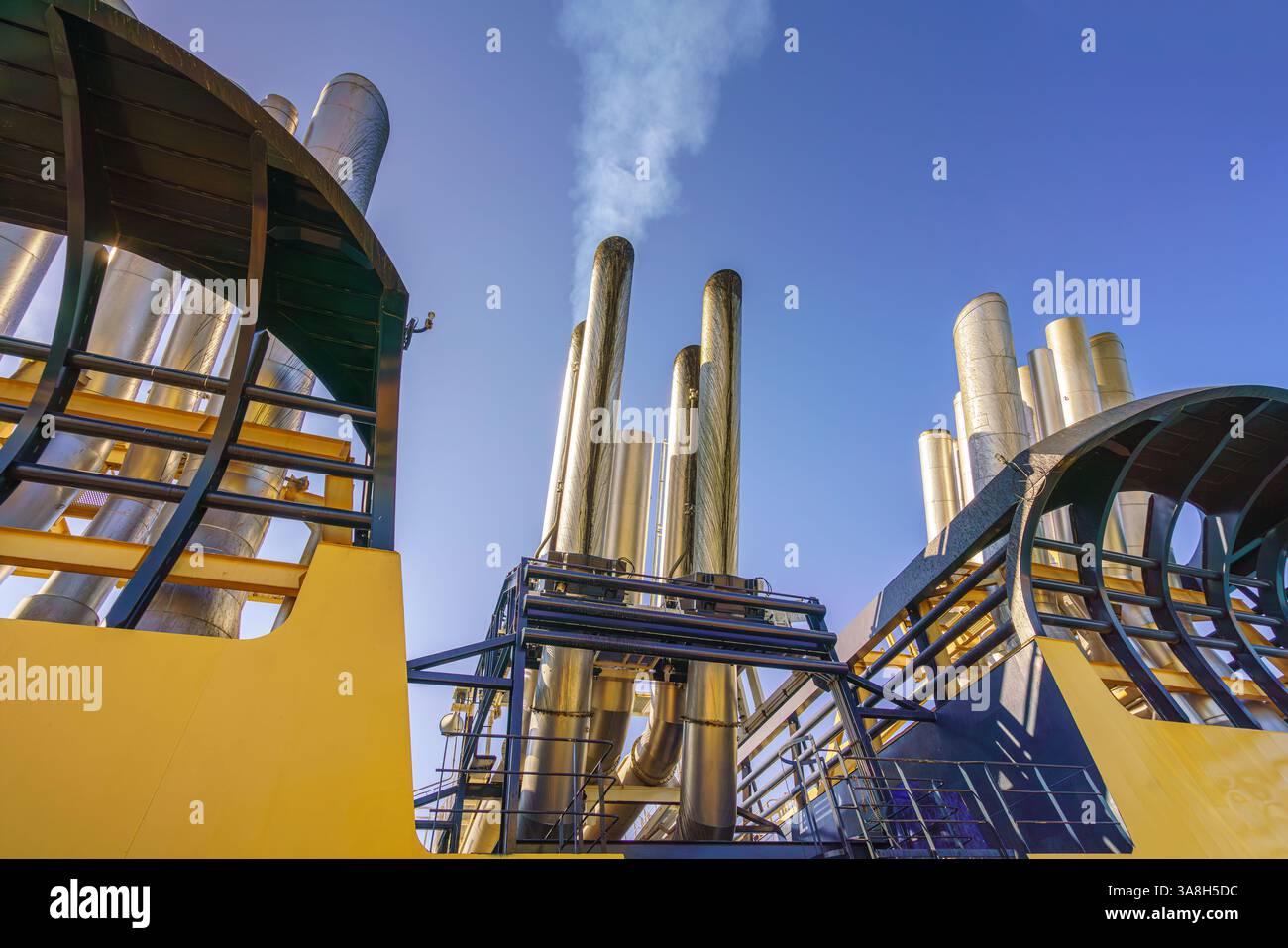 Dubai, United Arab Emirates - Jan 12 2024, Bottom-up view of the ...