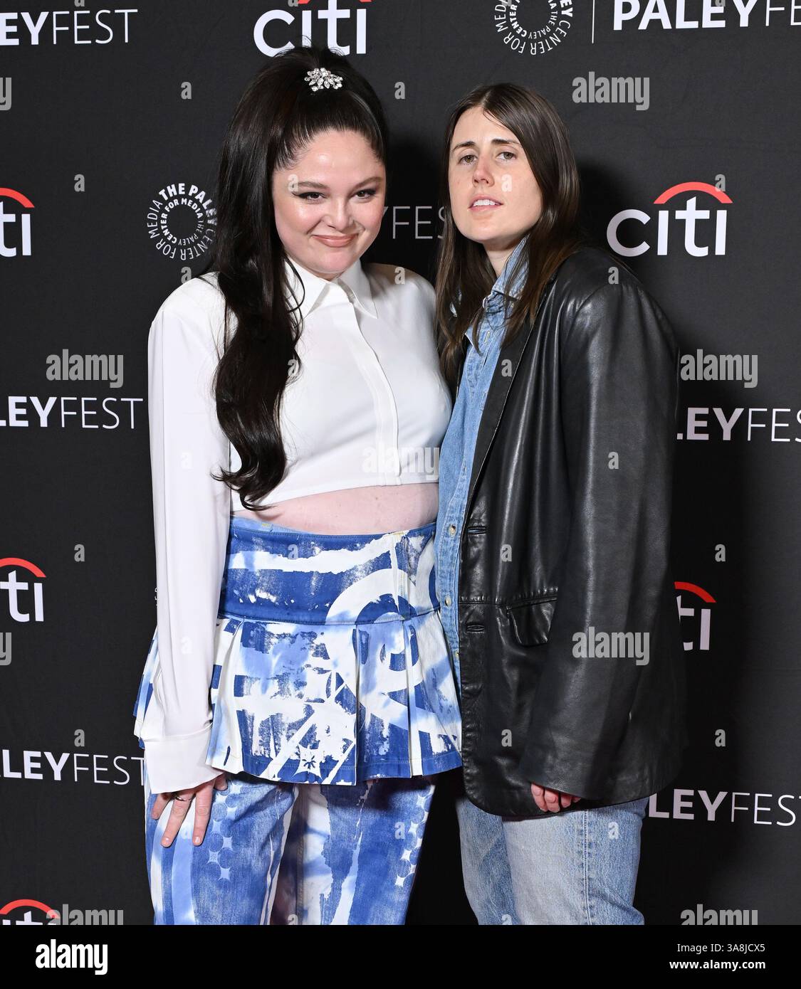 Hollywood, USA. 28th Mar, 2025. Megan Stalter and Maddie Allen arriving ...