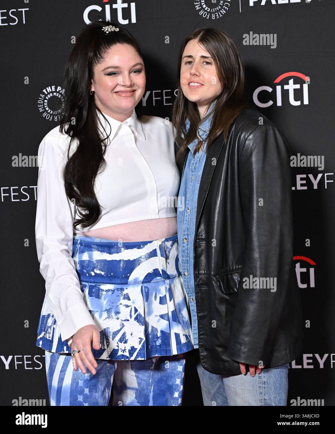 Hollywood, USA. 28th Mar, 2025. Megan Stalter and Maddie Allen arriving ...