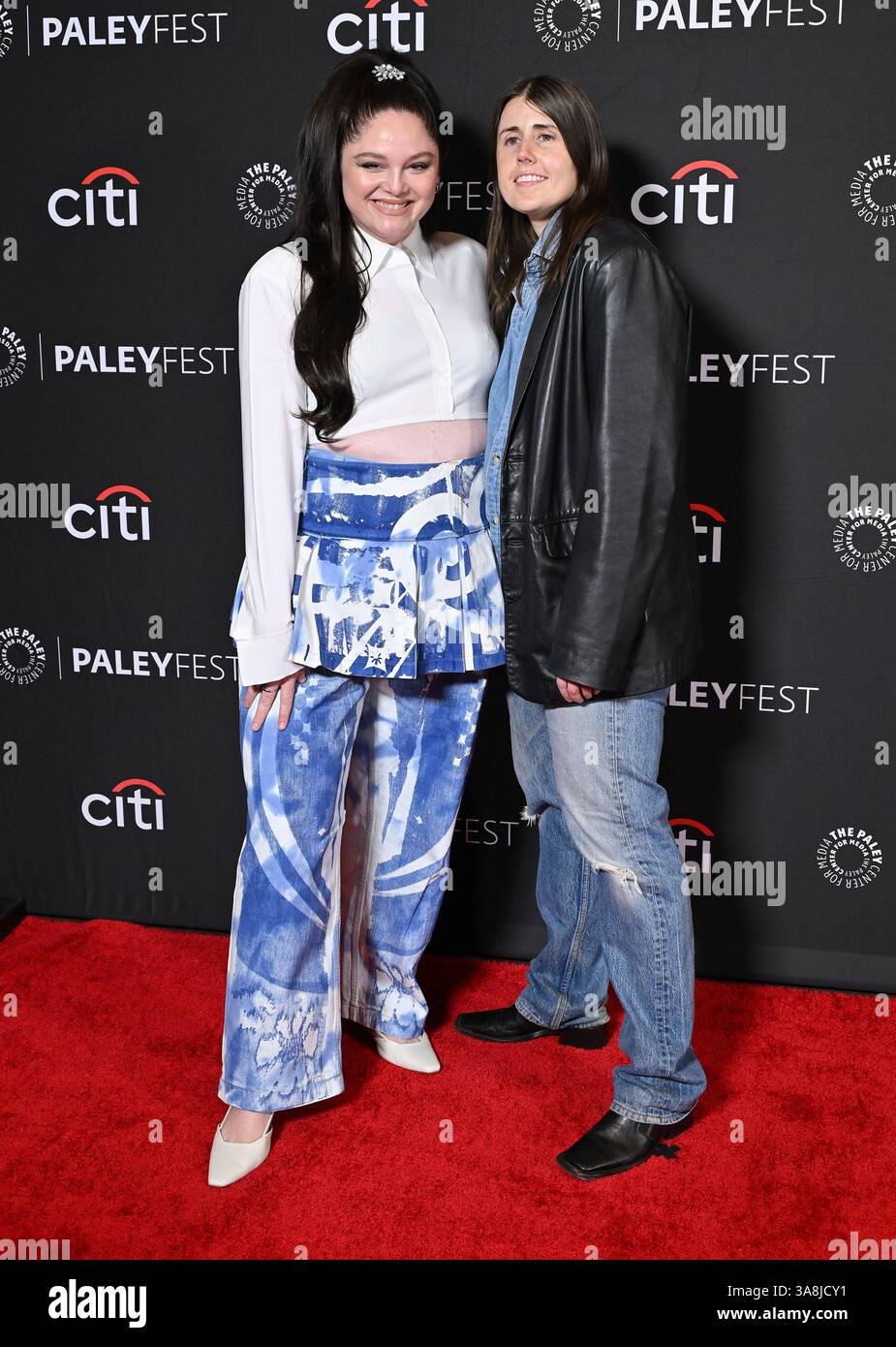 Hollywood, USA. 28th Mar, 2025. Megan Stalter and Maddie Allen arriving ...
