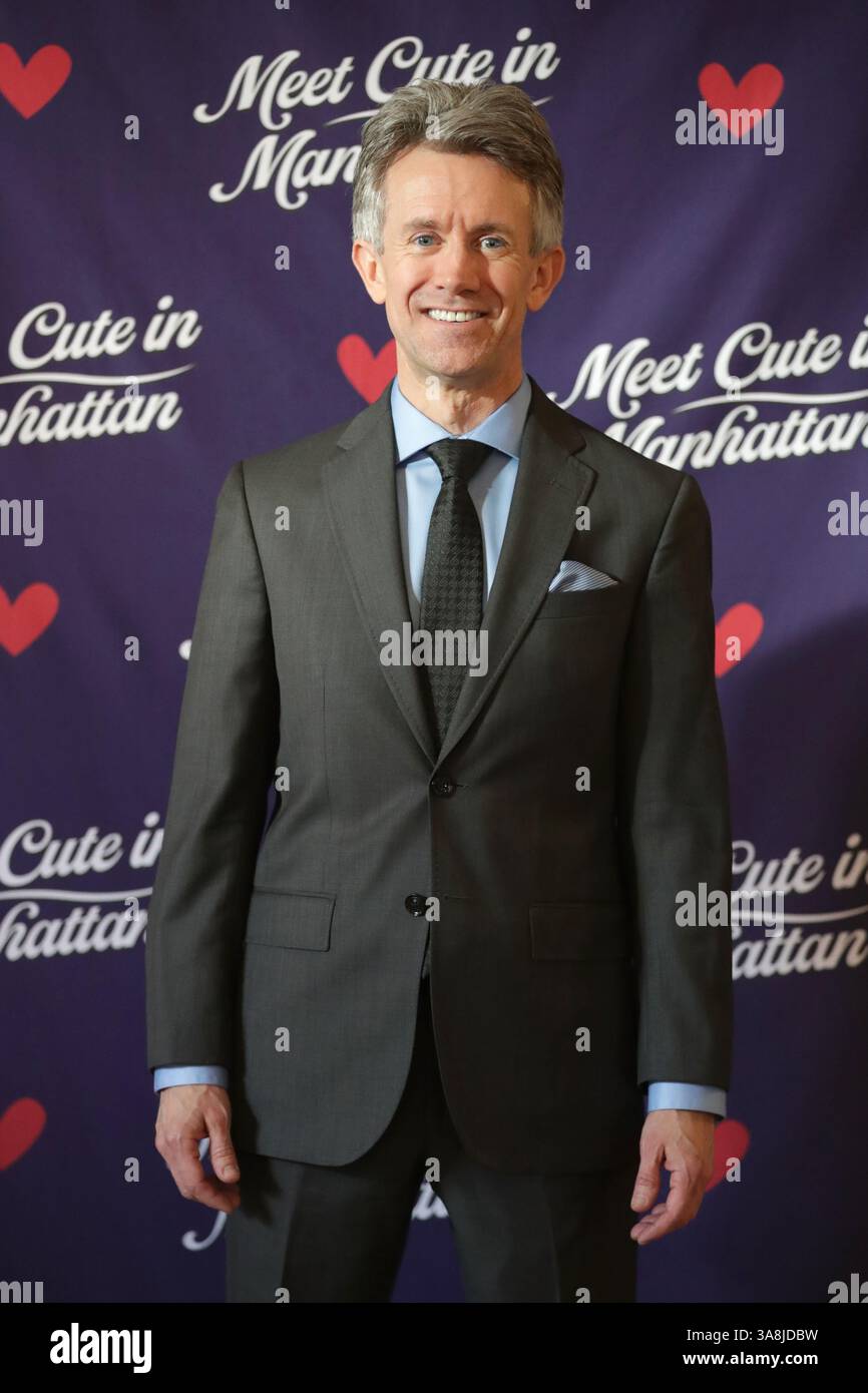 Ny, USA. 26th Mar, 2025. NEW YORK, NEW YORK - MARCH 26, 2025: Dan Jessup walk the red carpet at ...