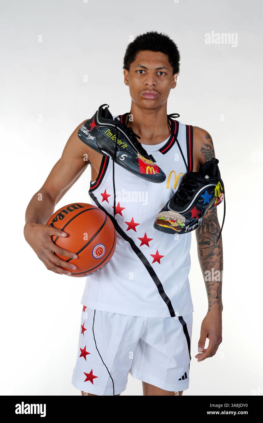 BROOKLYN, NY - MARCH 28: McDonalds High School All American Maleek ...