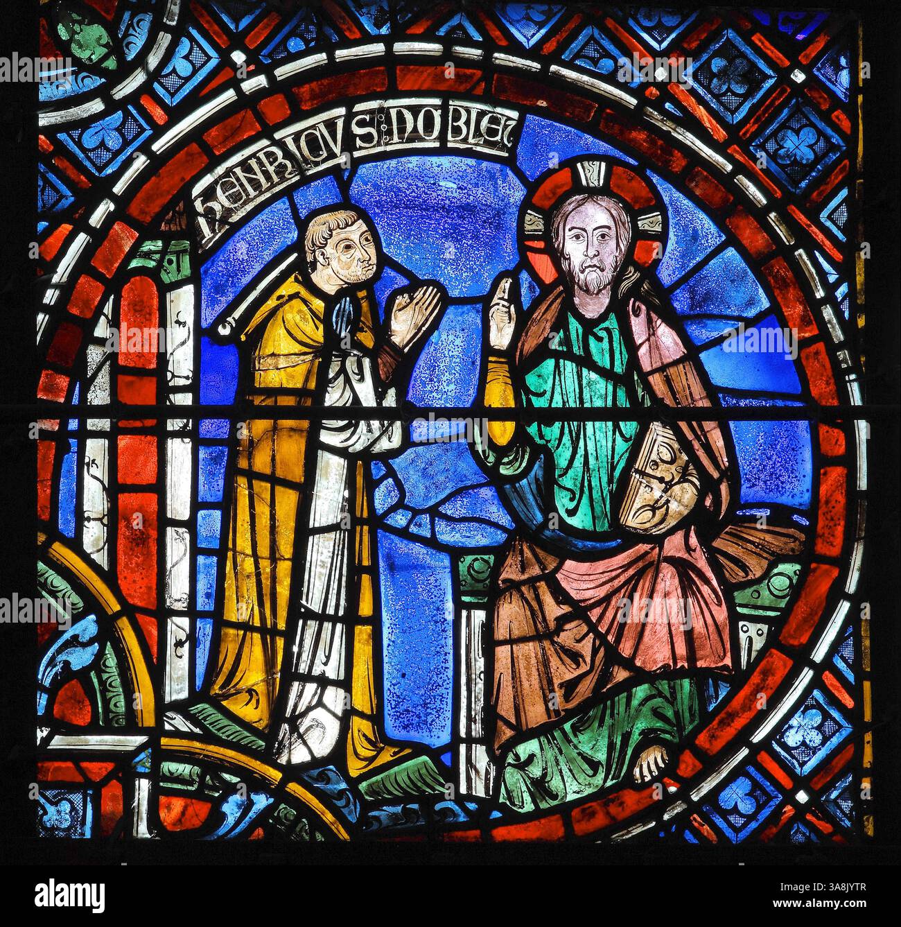 October 15, 2013 - Chartres, France - The Reverend Canon Henri Noblet ...