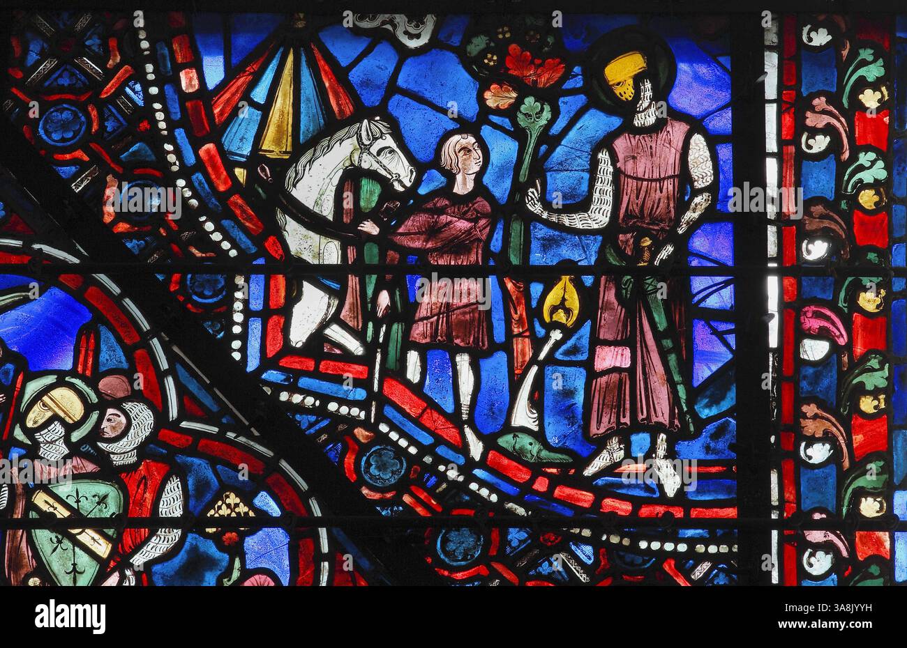 October 15, 2013 - Chartres, France - Julian speaks to his valet, who ...