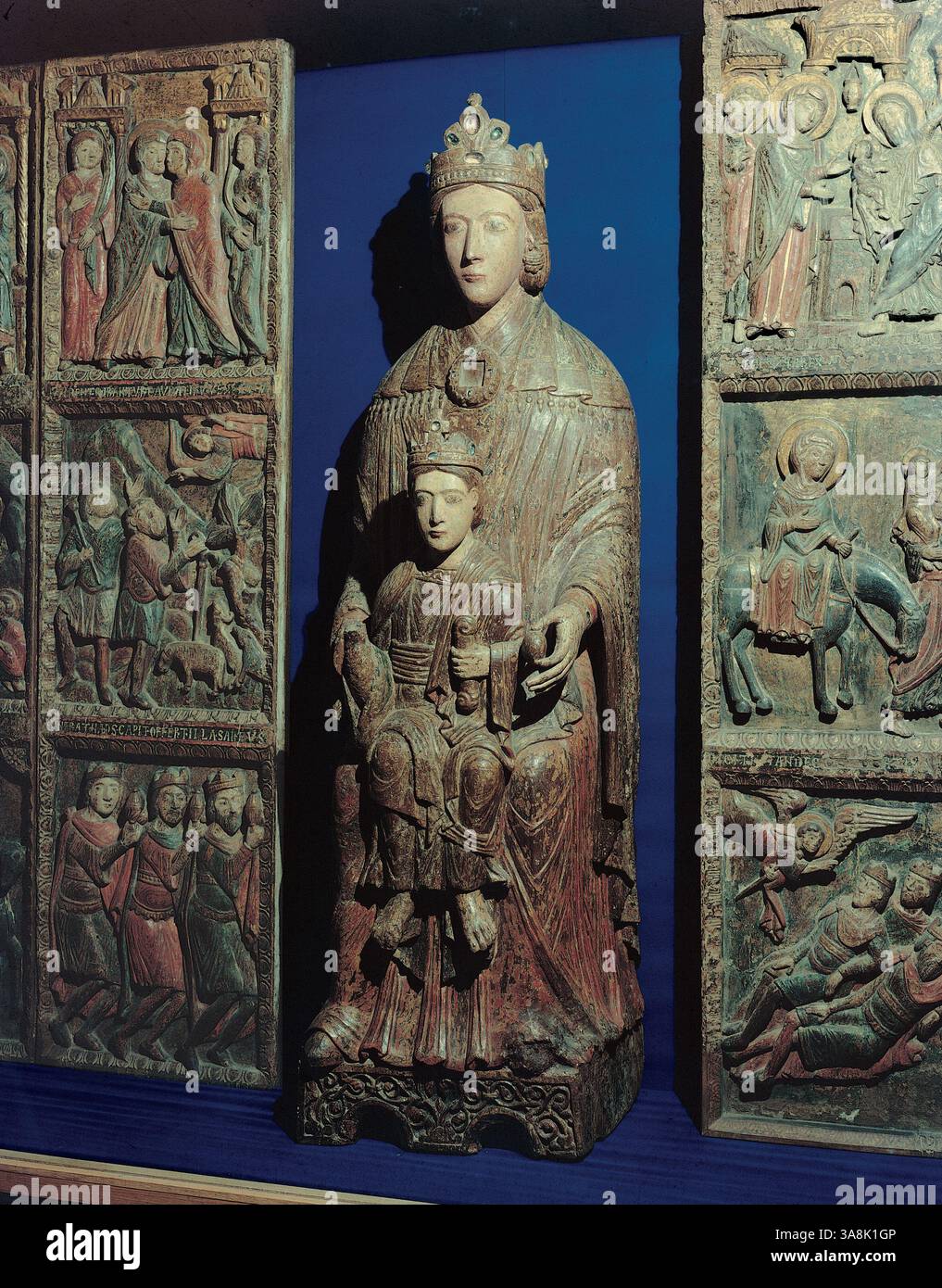 Unknown, Madonna of Constantinople, 13th Century, statue, Italy, Lazio ...