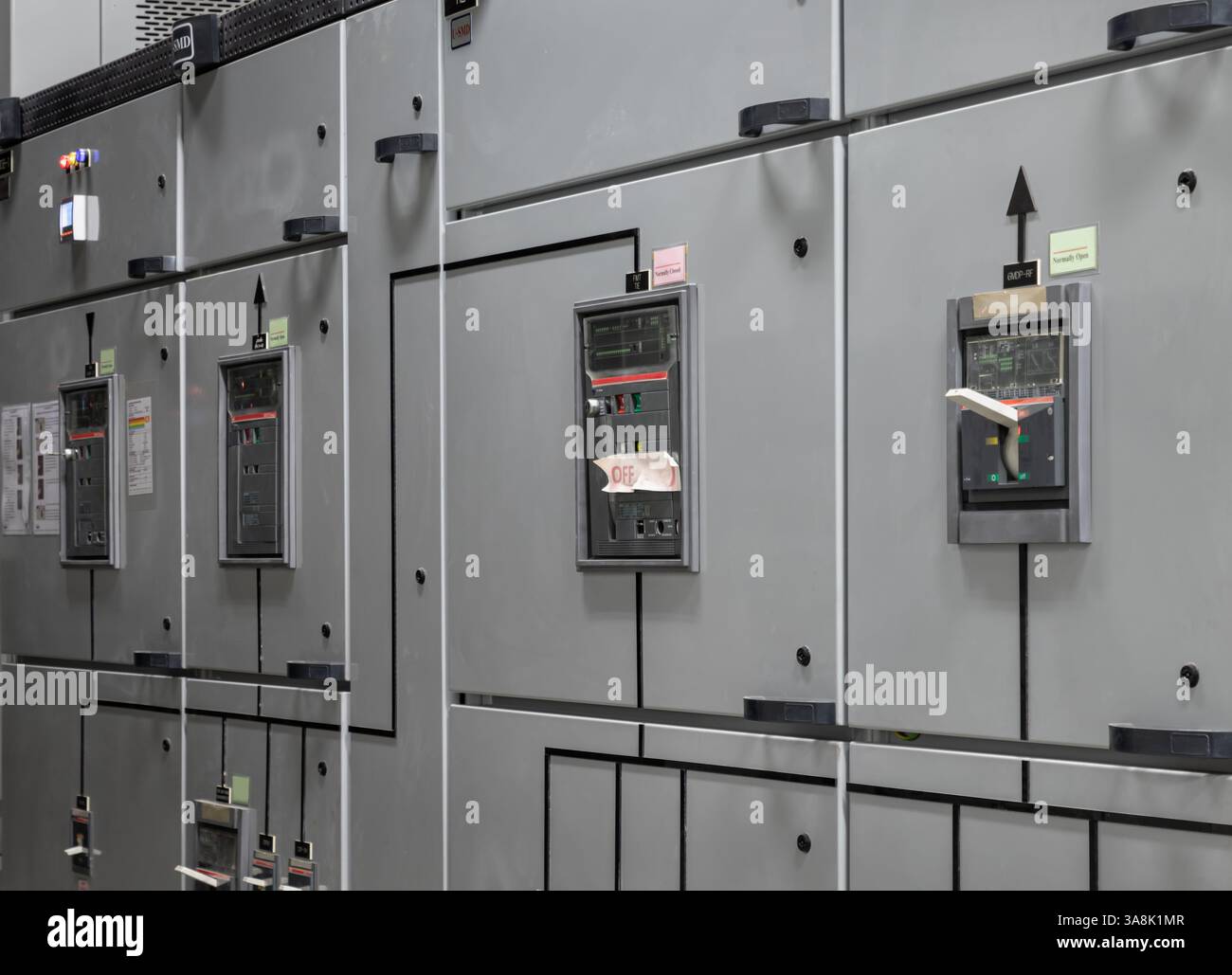 Bangkok, Thailand 03 Jan, 2025 - Perspective side view of Control panel ...