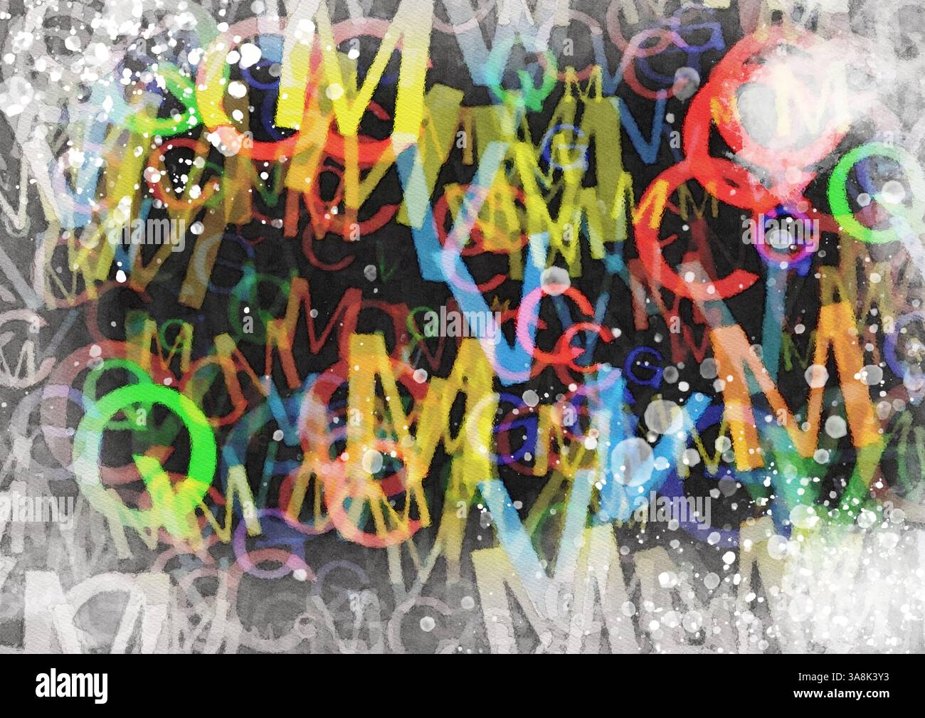 Synaesthesia, conceptual illustration Stock Photo - Alamy