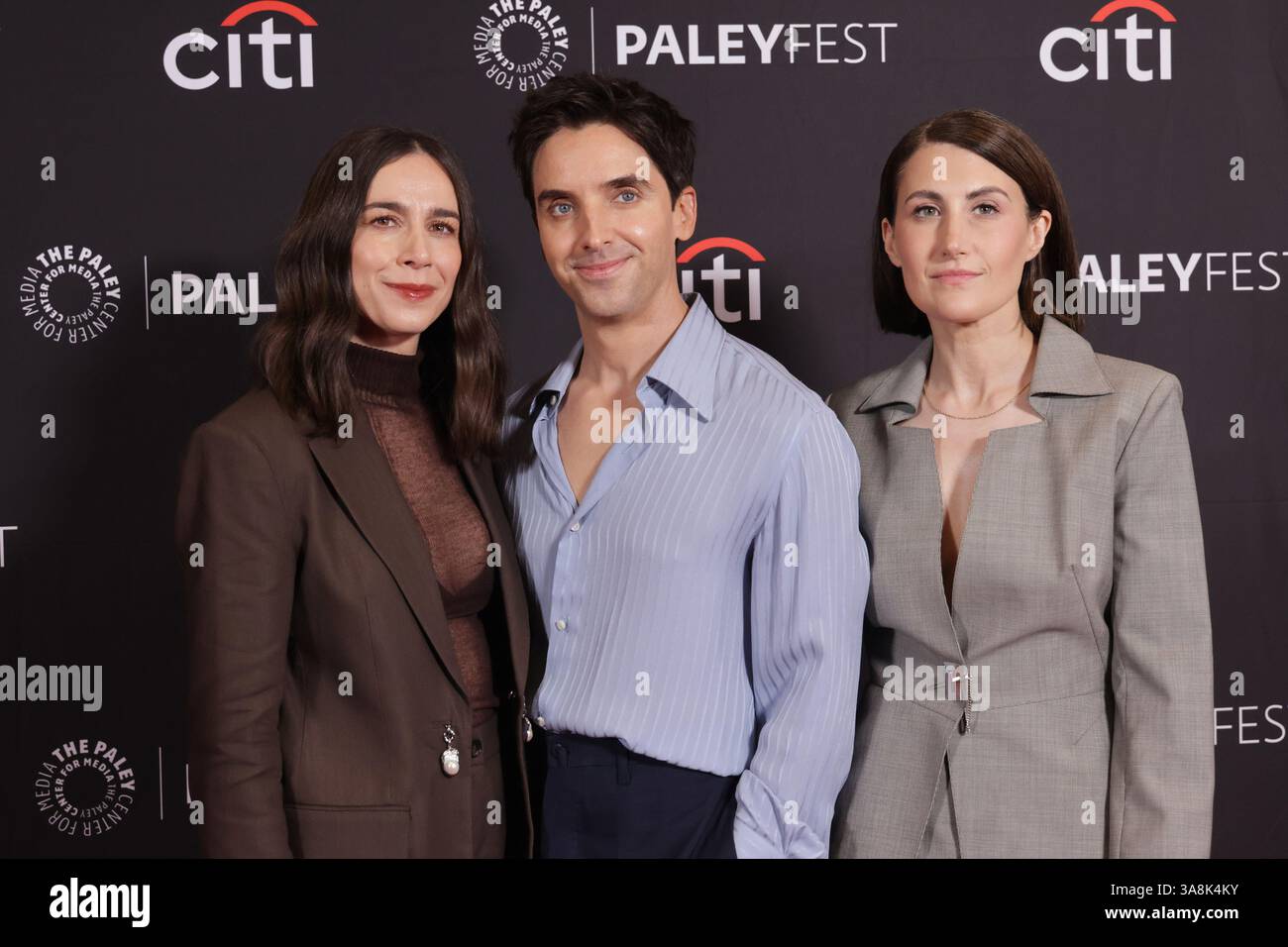 Lucia Aniello, Paul W. Downs, and Jen Statsky attends the screening of ...