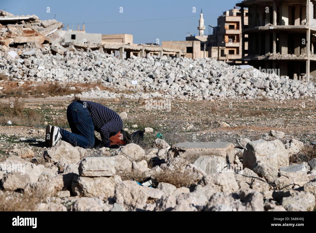 Saeed Kamel, who recently returned after the fall of Bashar Assad ...