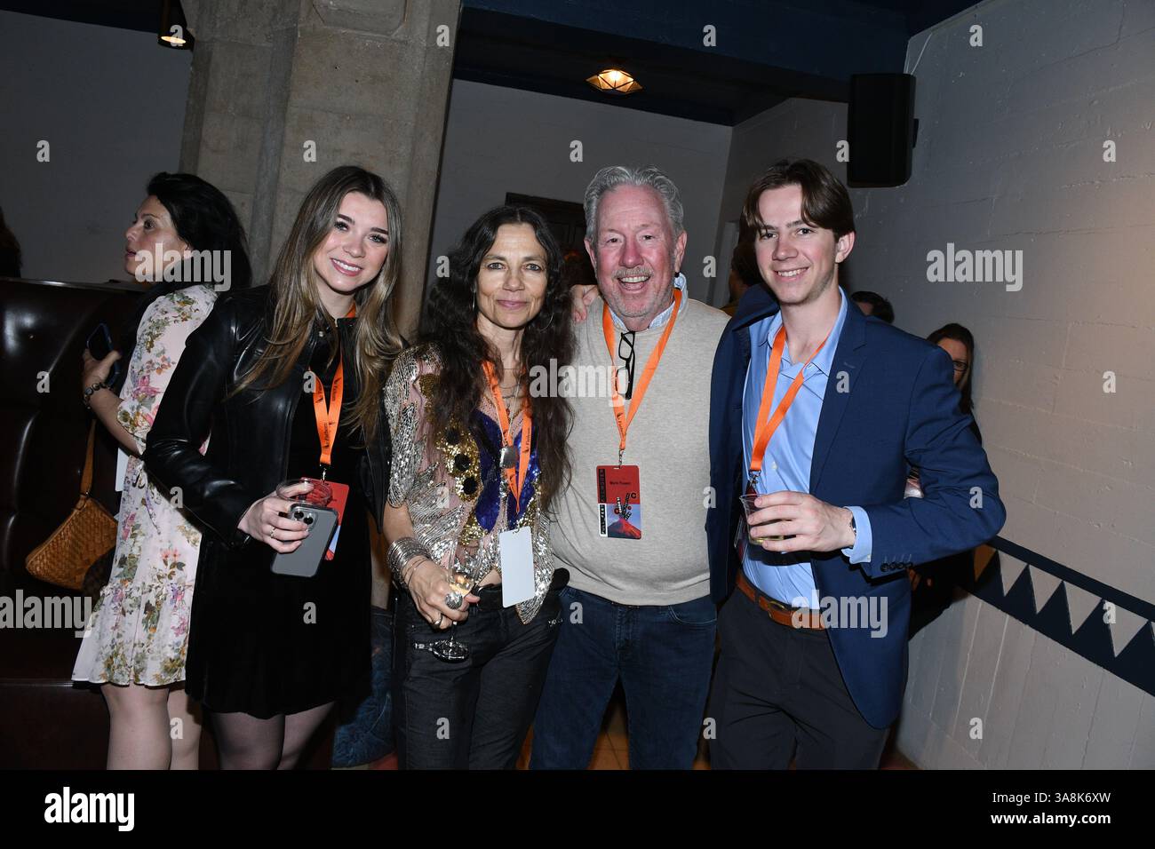 Los Angeles, California, USA 28th March 2025 (L-R) Lauren Gillespie ...