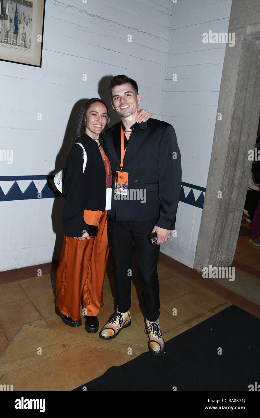 Los Angeles, California, USA 28th March 2025 Rachel Young and Dancer ...