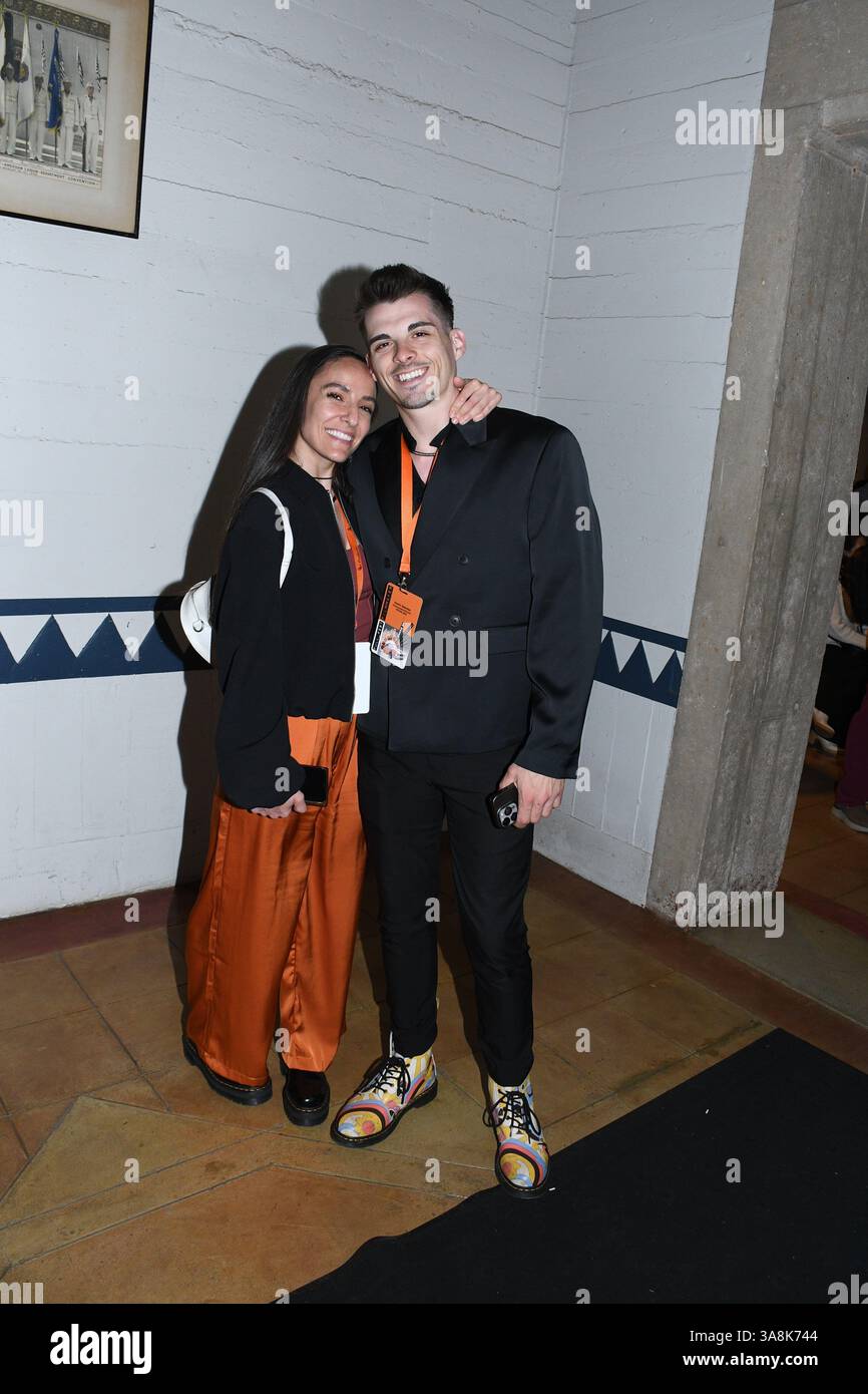 Los Angeles, California, USA 28th March 2025 Rachel Young and Dancer ...