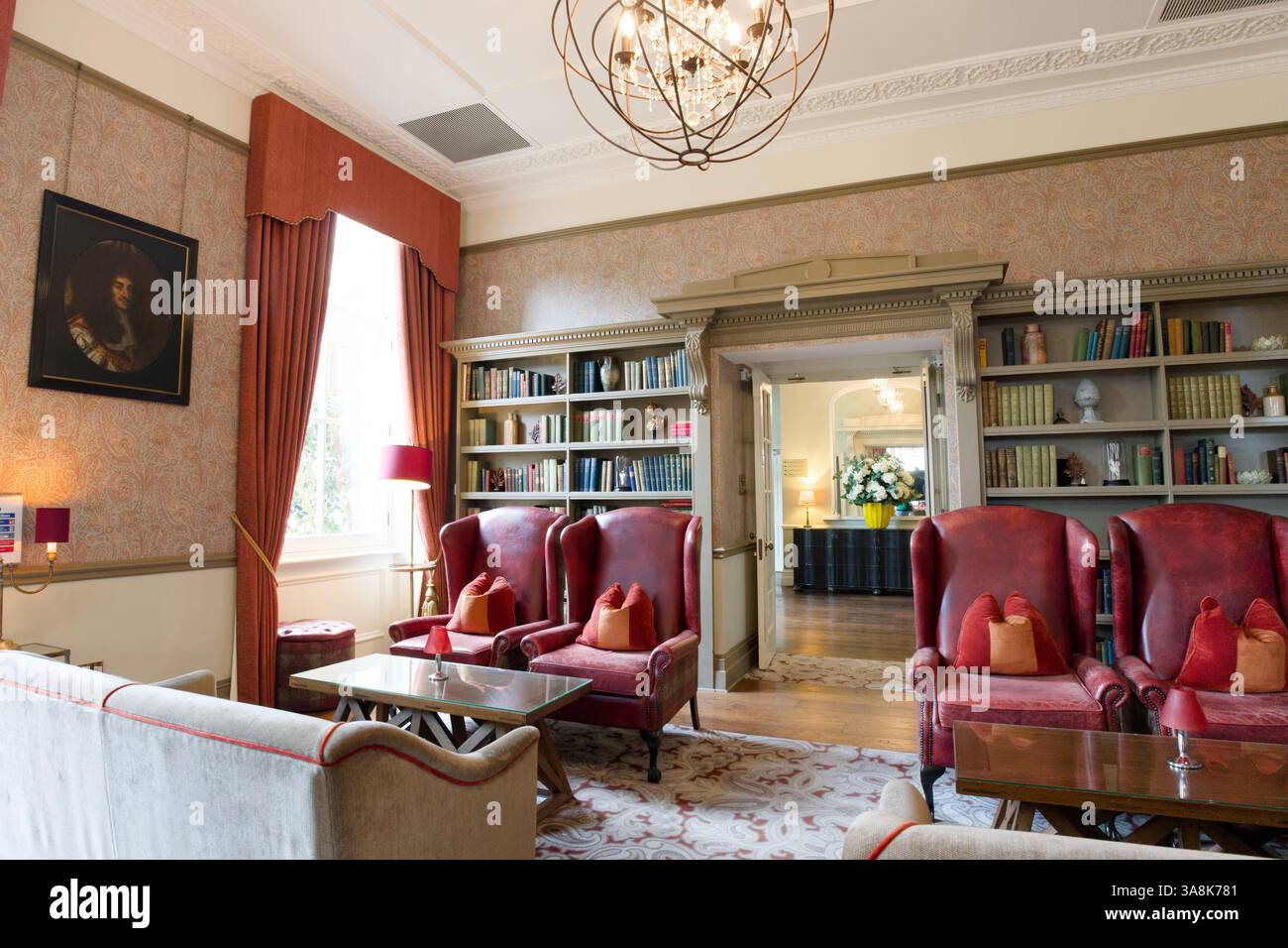 Fine drawing room in a hotel Stock Photo - Alamy