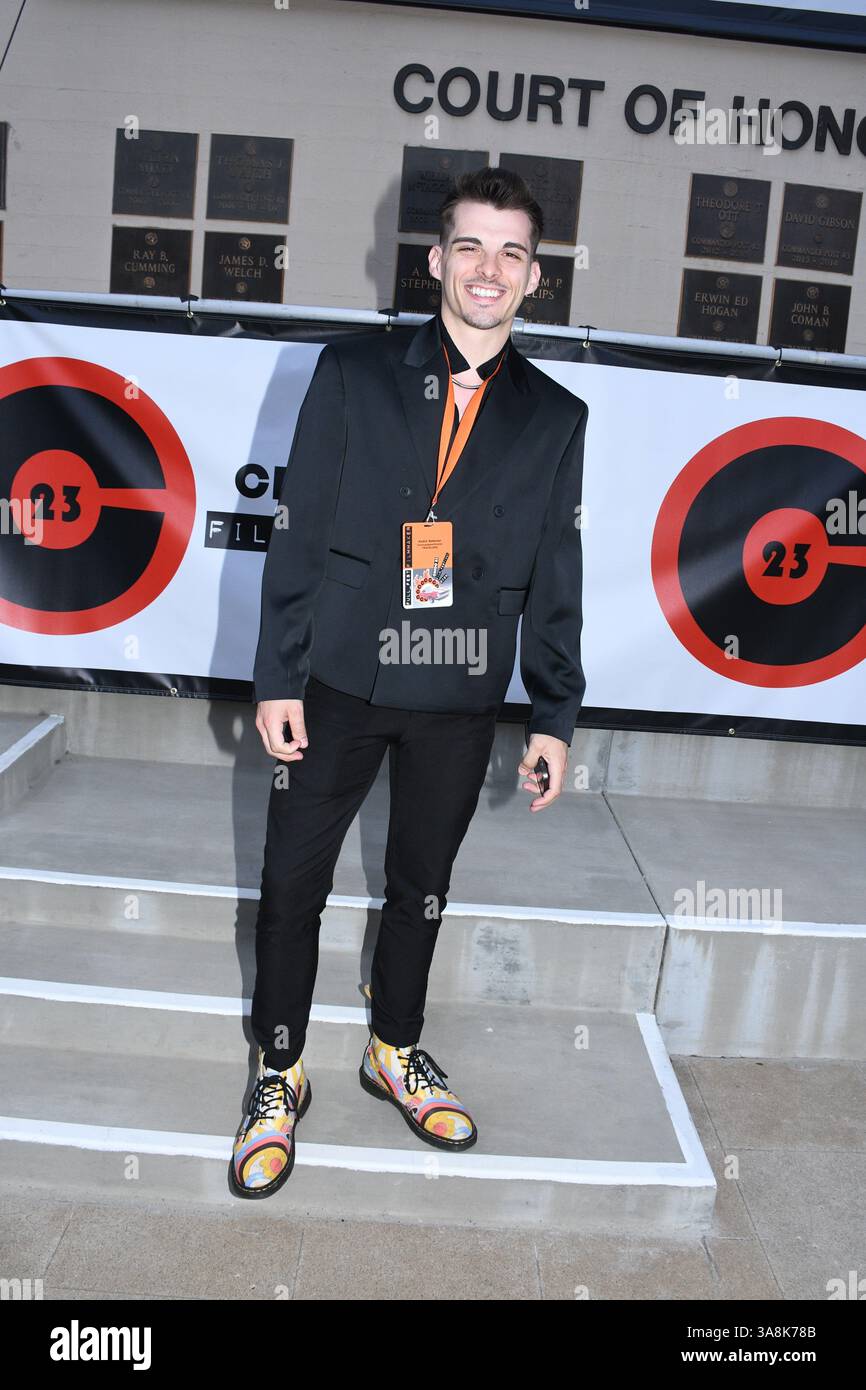 Los Angeles, California, USA 28th March 2025 Dancer Kedric Bateman ...