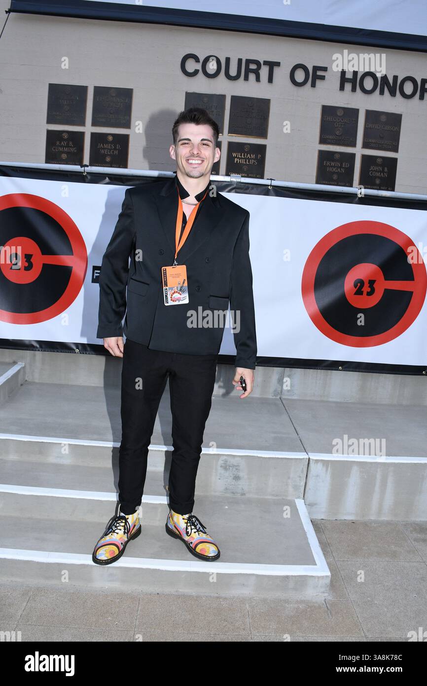 Los Angeles, California, USA 28th March 2025 Dancer Kedric Bateman ...