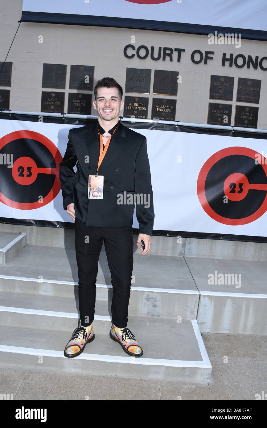 Los Angeles, California, USA 28th March 2025 Dancer Kedric Bateman ...