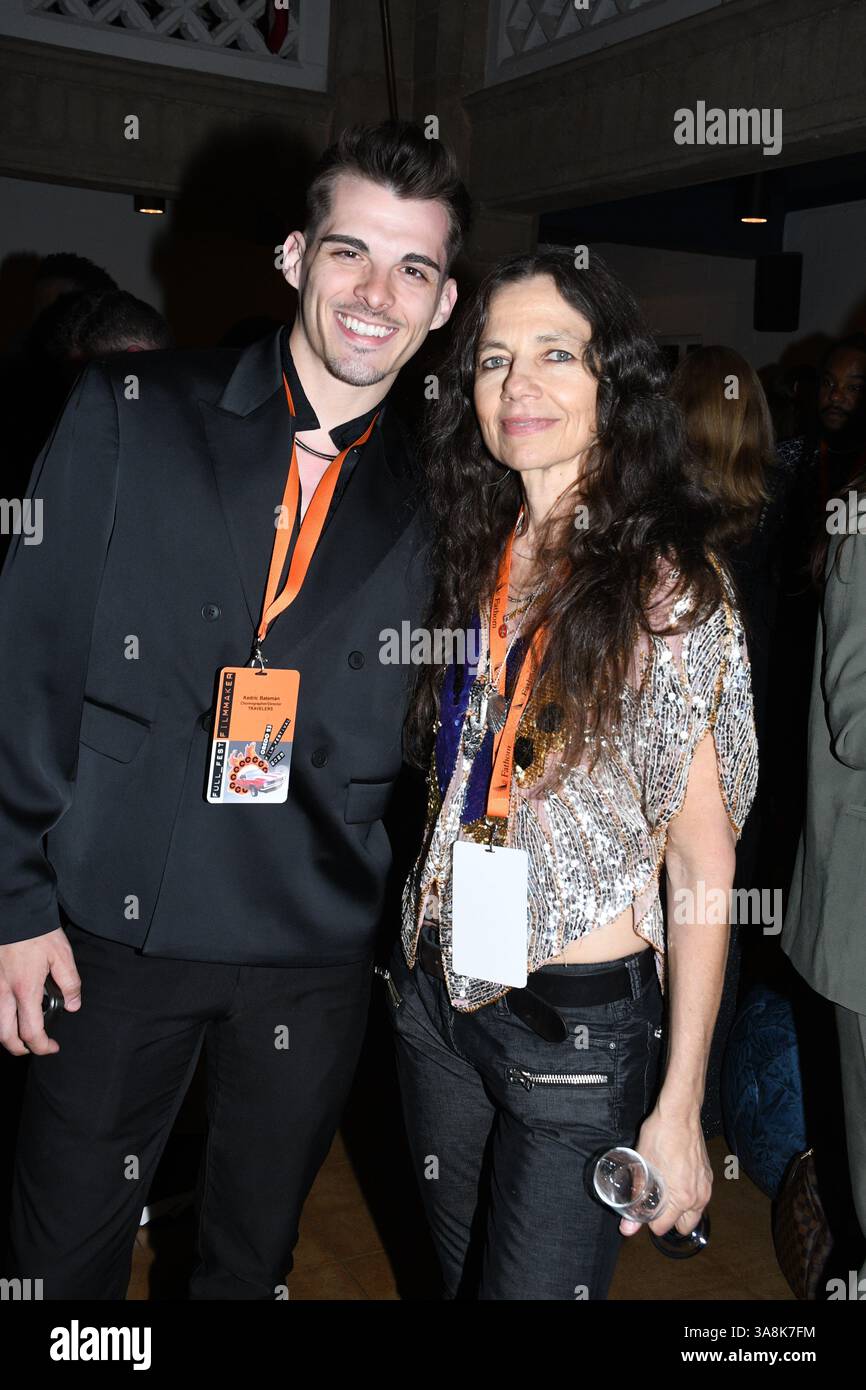 Los Angeles, California, USA 28th March 2025 Dancer Kedric Bateman and ...