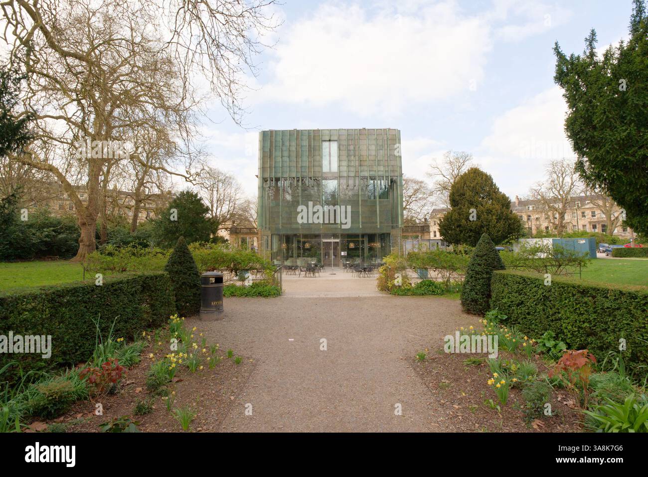 Large modern museum in Bath, UK Stock Photo - Alamy