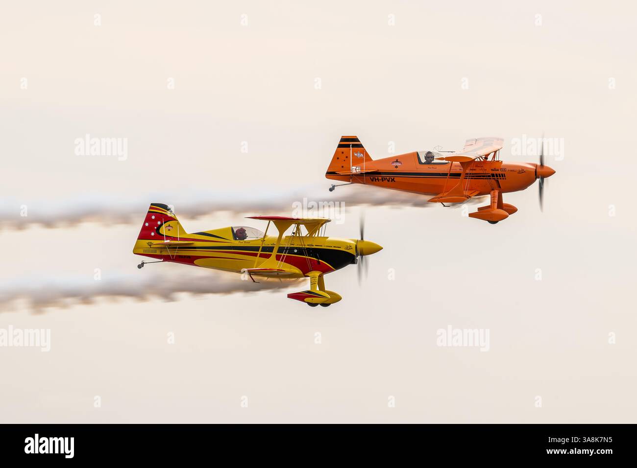 Avalon, Australia. 28th Mar, 2025. Sky Aces Formation Aerobatics Team ...