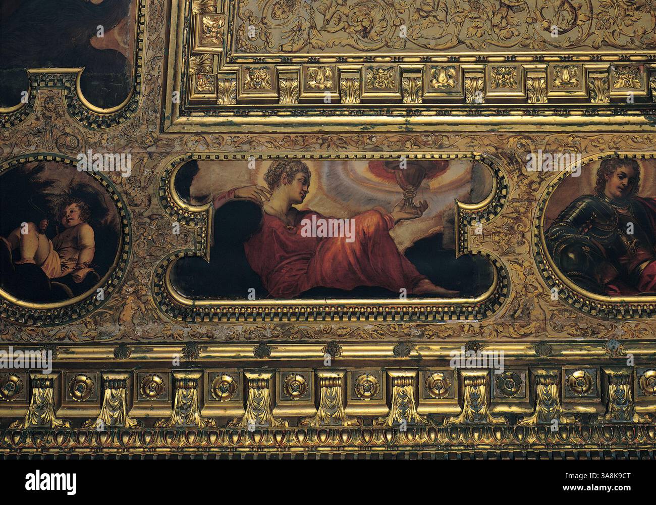 Robusti Jacopo known as Tintoretto, Allegory of Faith, 1564 - 1567, 16th Century, oil on canvas ...