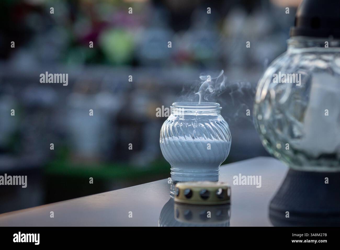 Lighting a Candle on a Grave A Profound Symbol of Remembrance ...