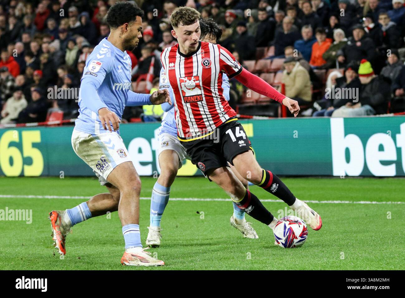 Sheffield, UK. 28th Mar, 2025. Bramall Lane, Sheffield, England, March ...